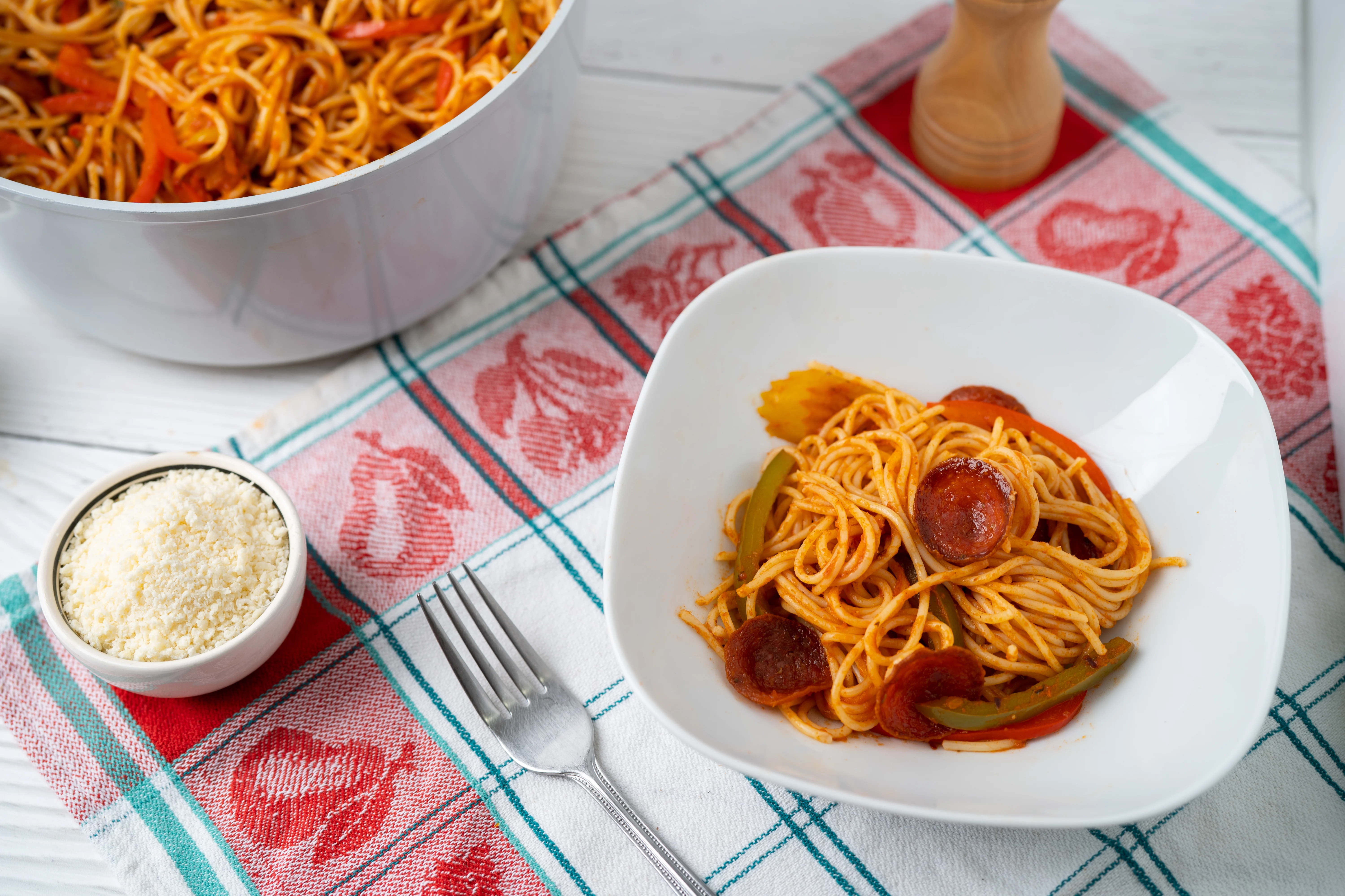 Three Pepper Pasta | Command Cooking