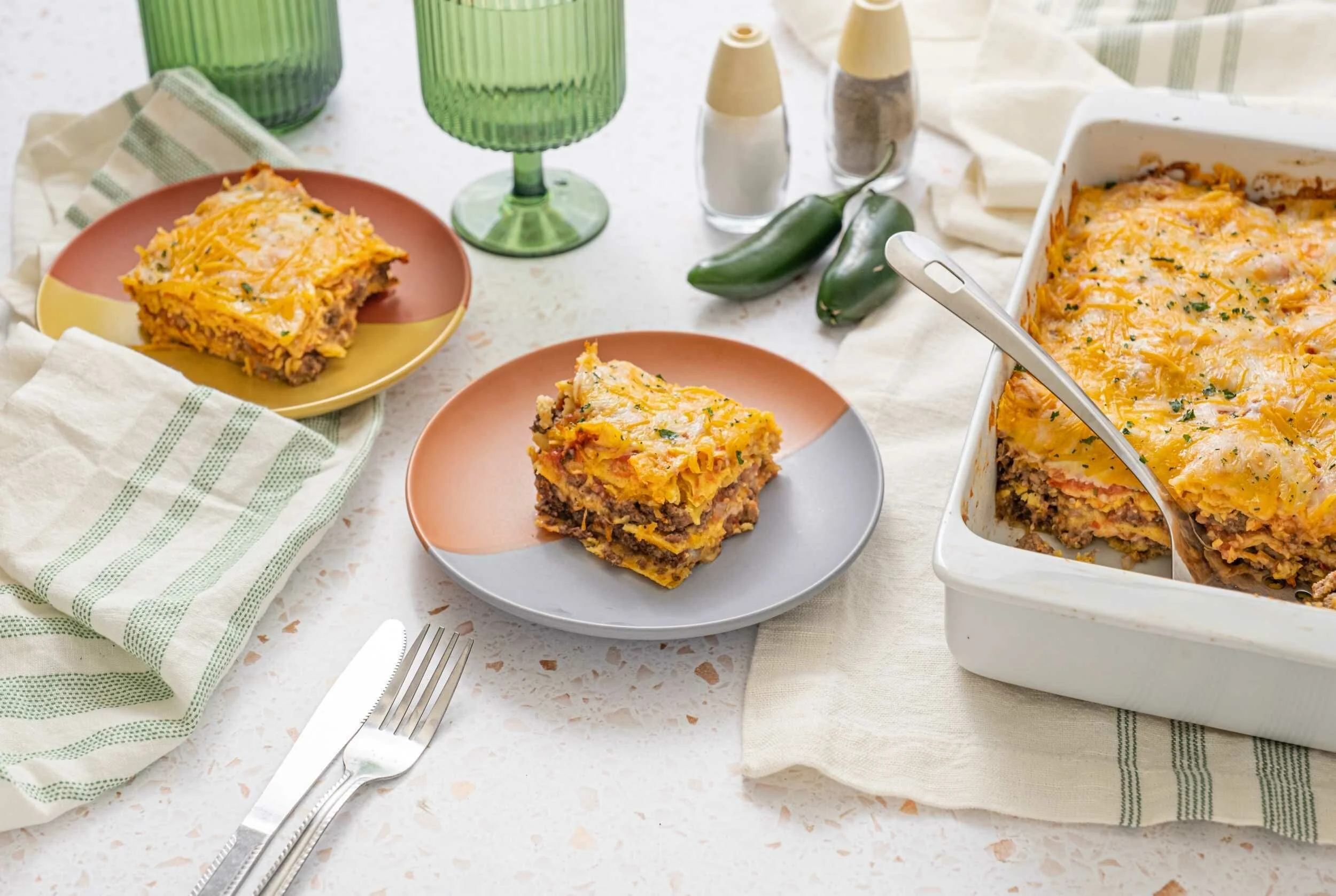 Beefy Stacked Enchiladas | Recipe Saver