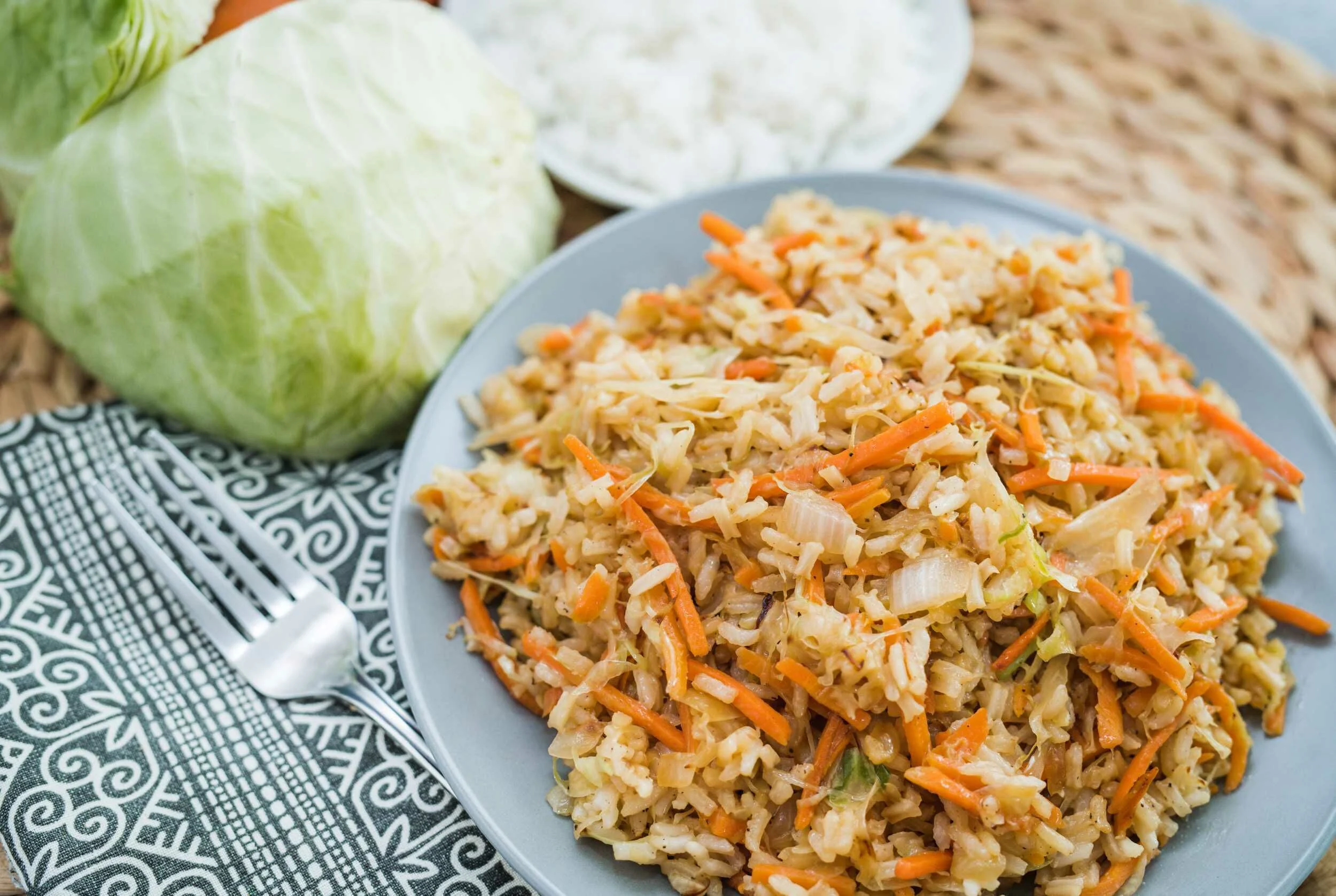 Cabbage Fried Rice | Holy Recipe