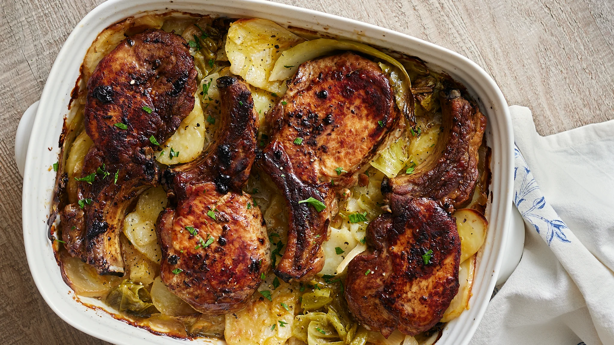 Old-World Pork Chop Bake | Holy Recipe