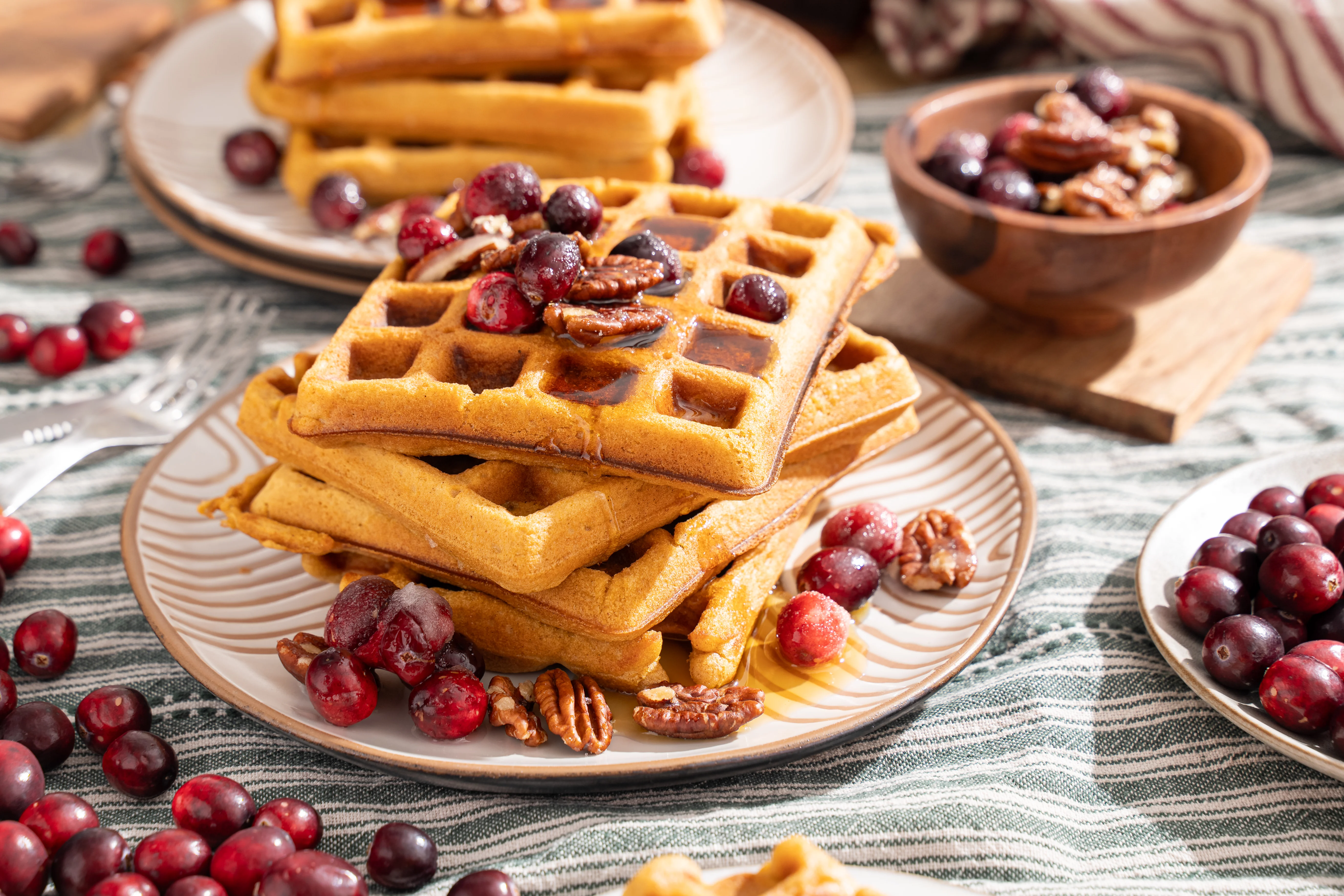 Christmas Morning Waffles | Holy Recipe