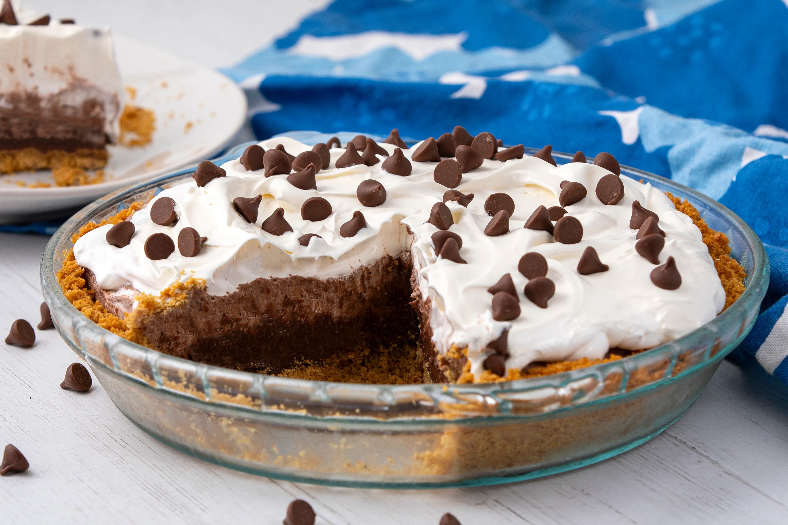 Easy Chocolate Pudding Pie | Big Recipe