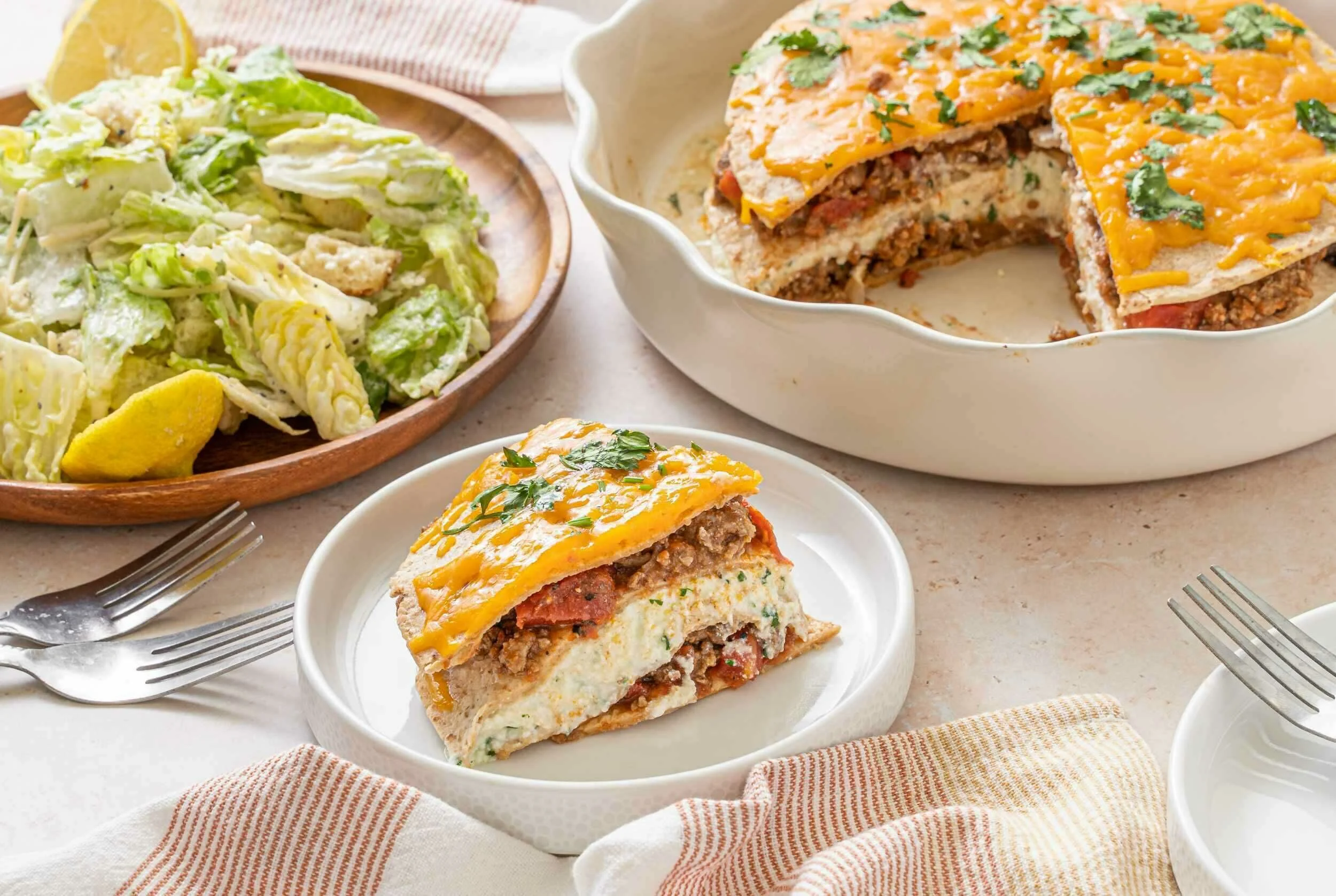 Layered Tortilla Pie | Heartland Cooking