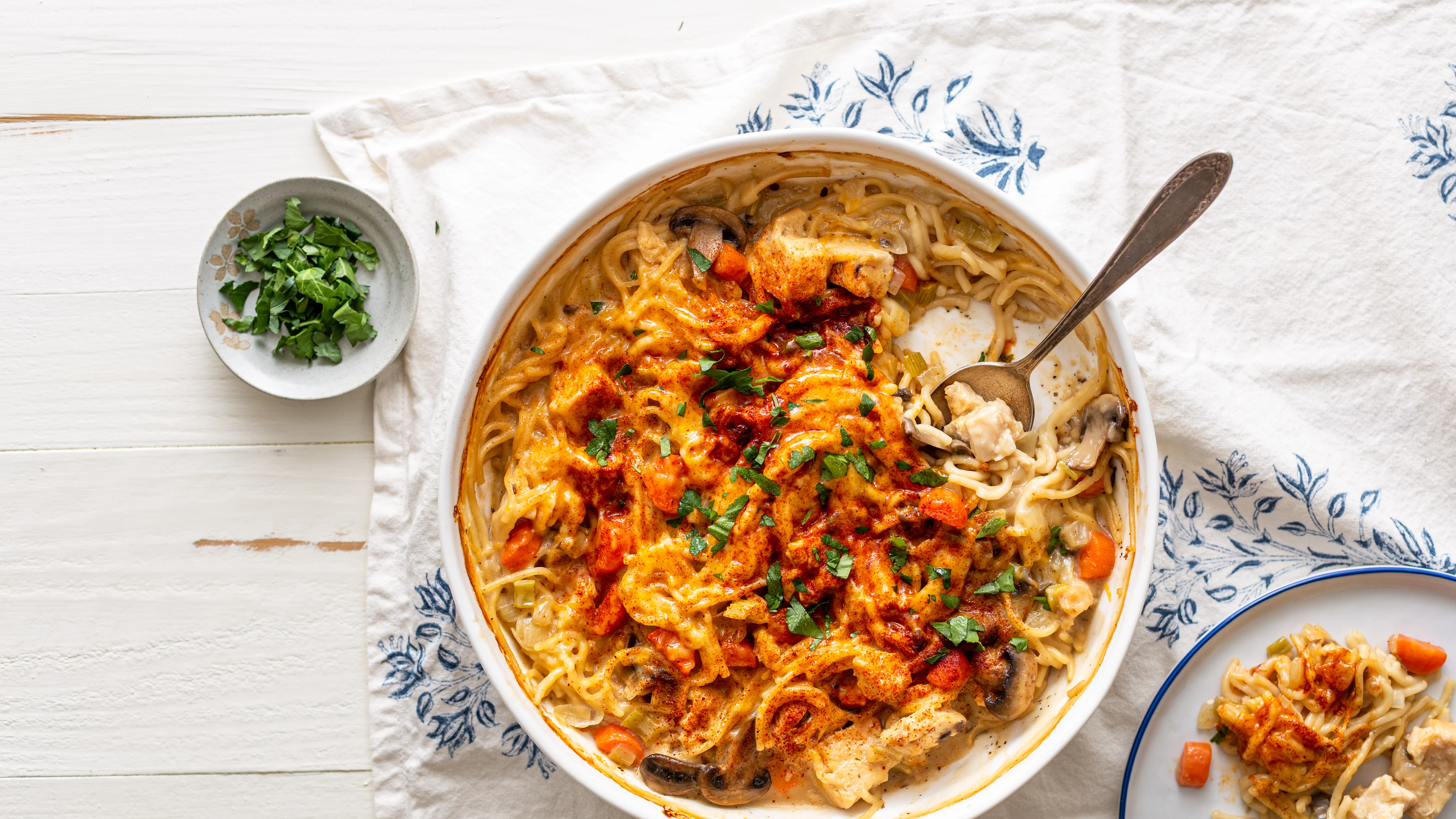 Turkey Spaghetti Casserole | Holy Recipe