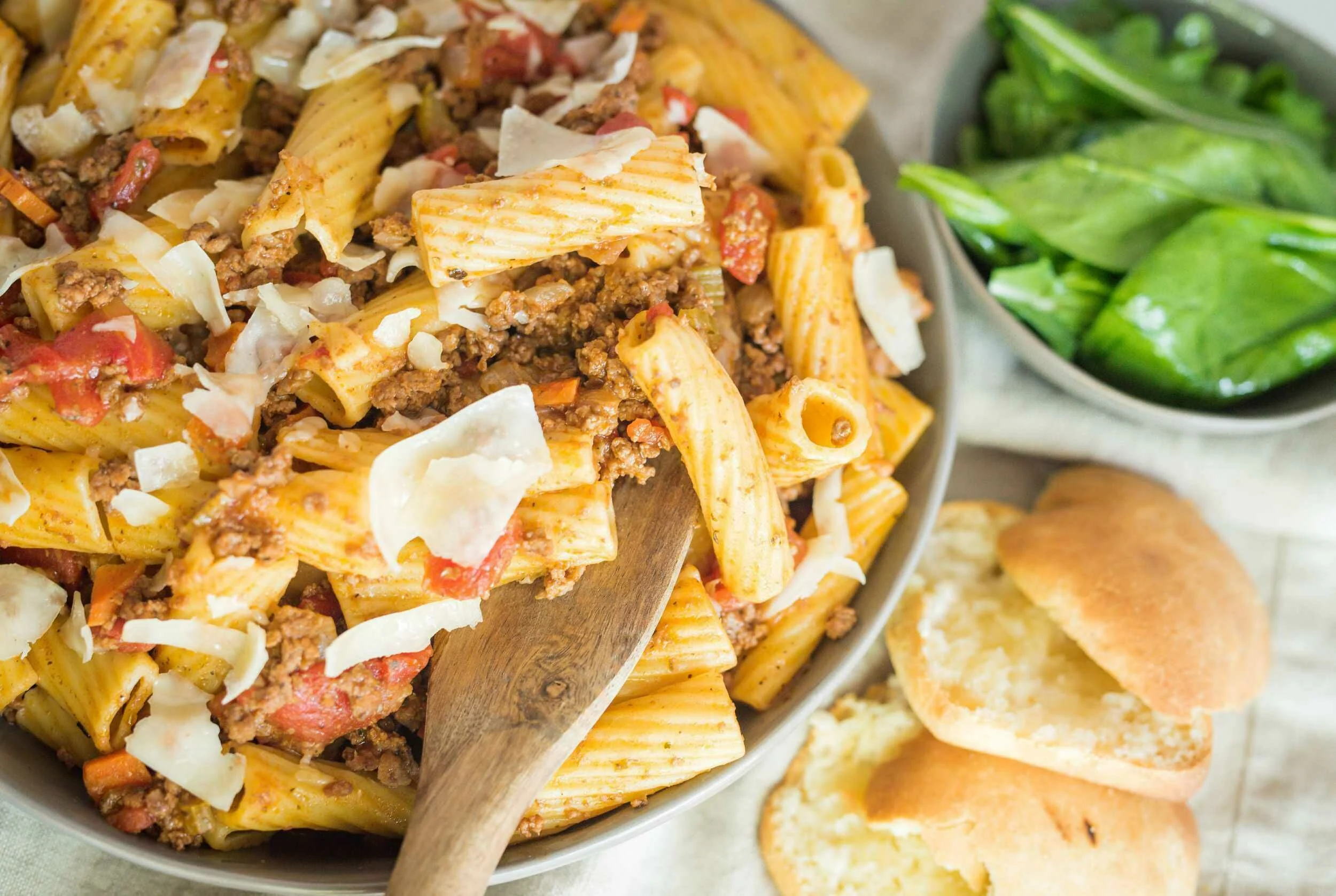 Rigatoni Bolognese | Mama's Cooking