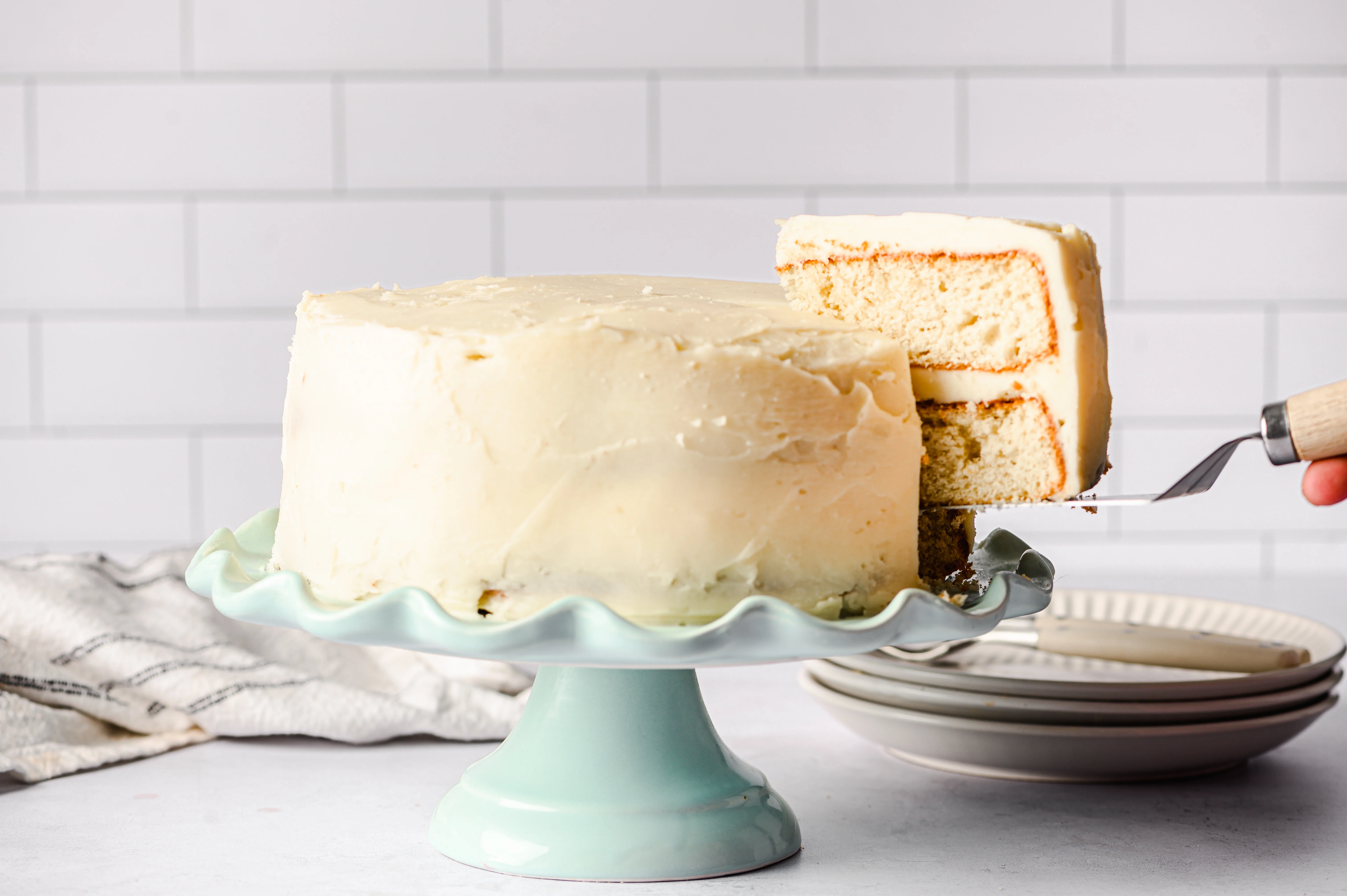 Blue-Ribbon Vanilla Cake | Holy Recipe