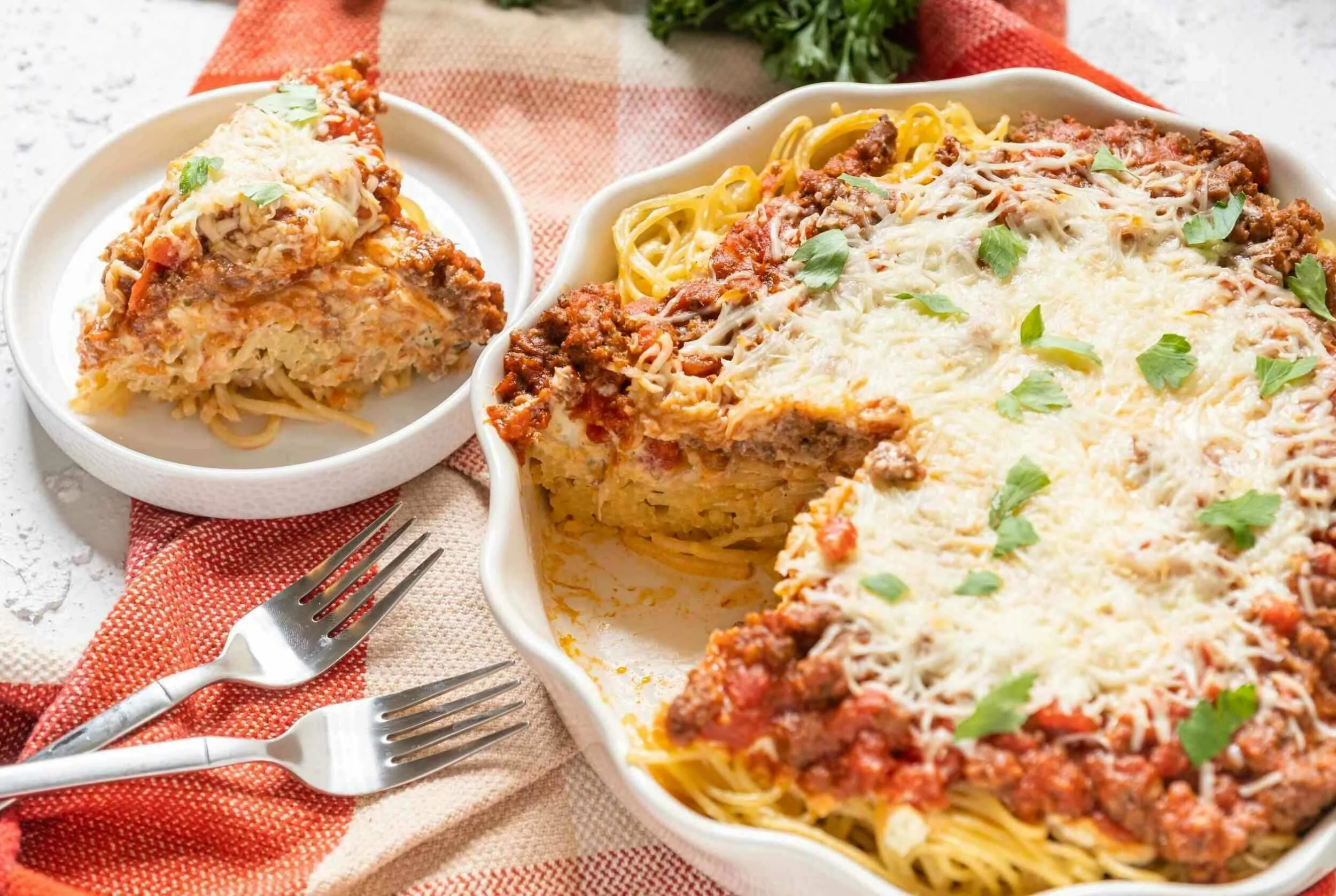 Baked Spaghetti Pie | Holy Recipe