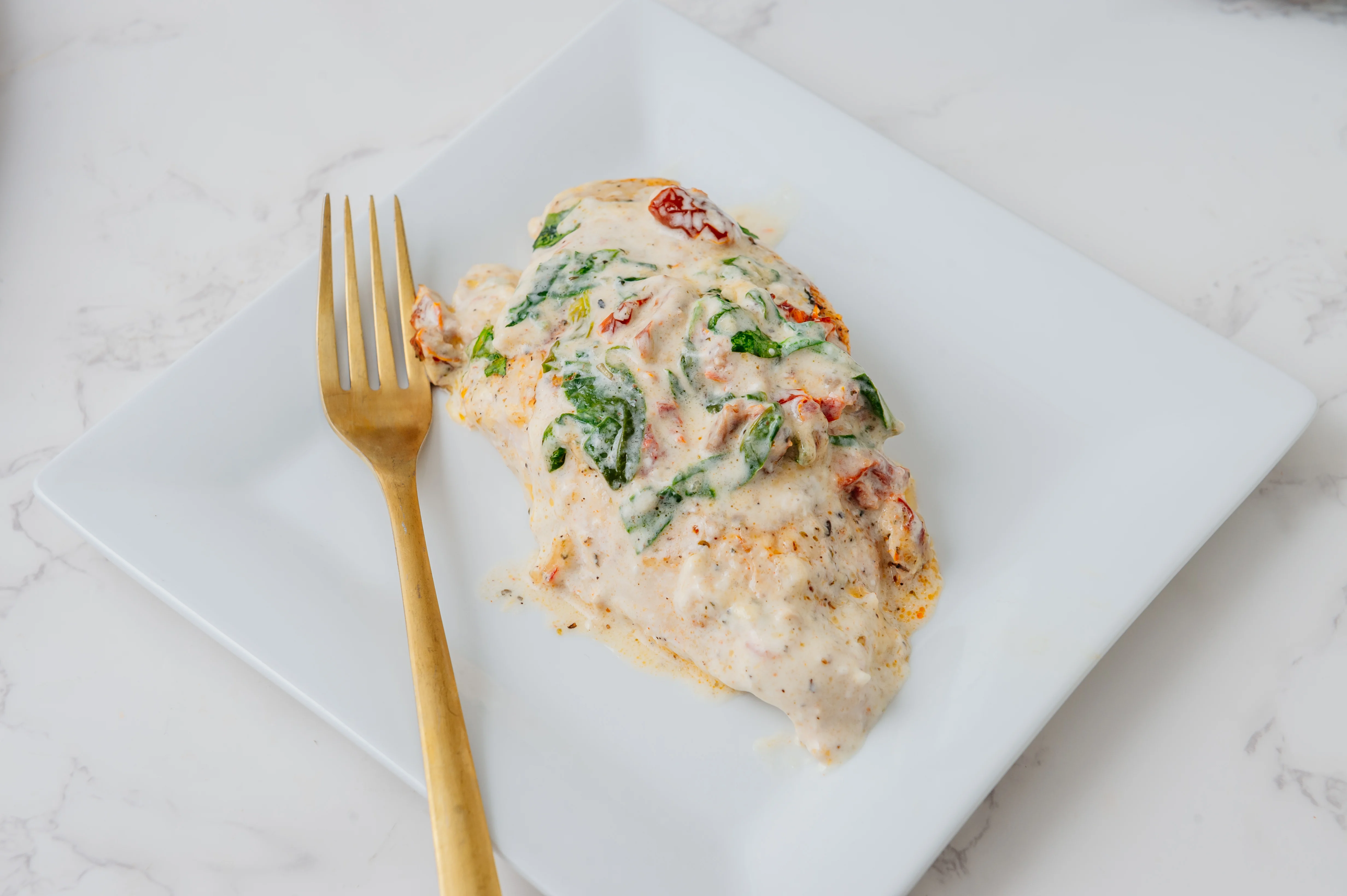 Baked Tuscan Chicken Breasts | Command Cooking