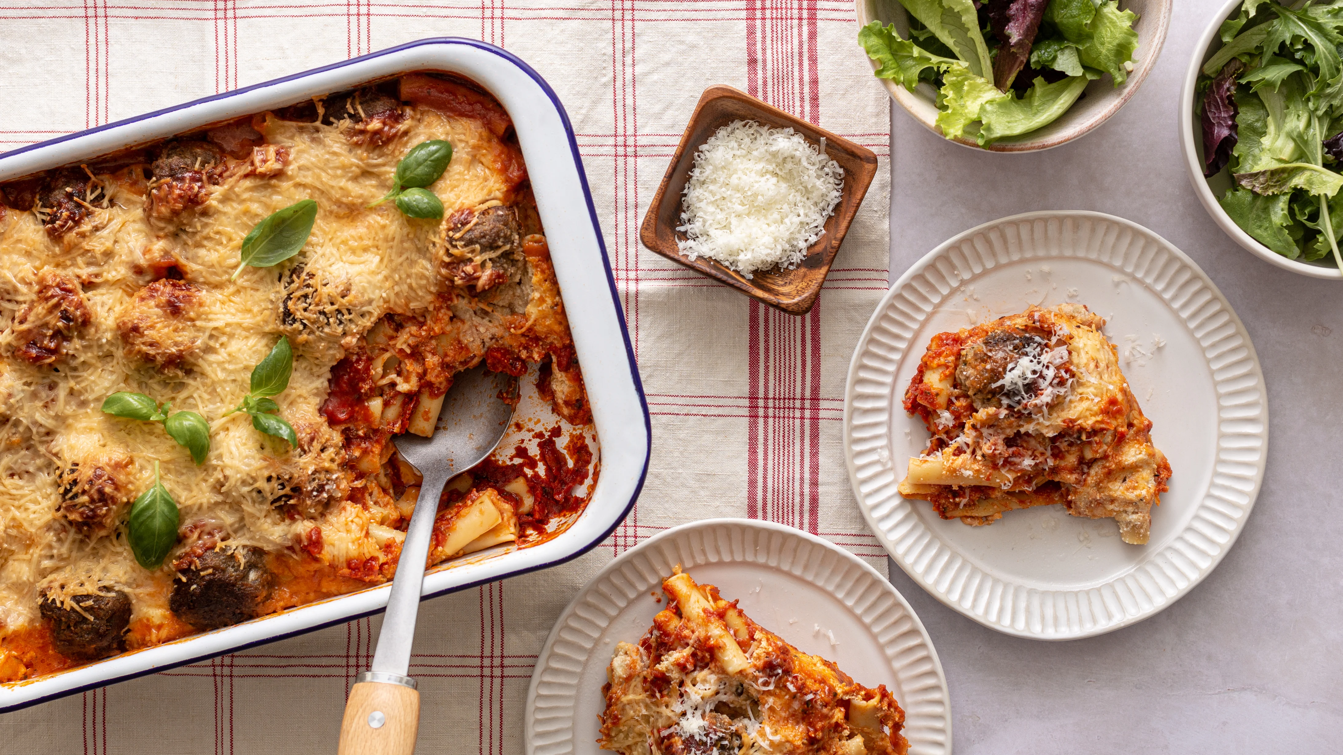 Baked Ziti & Meatballs | Command Cooking