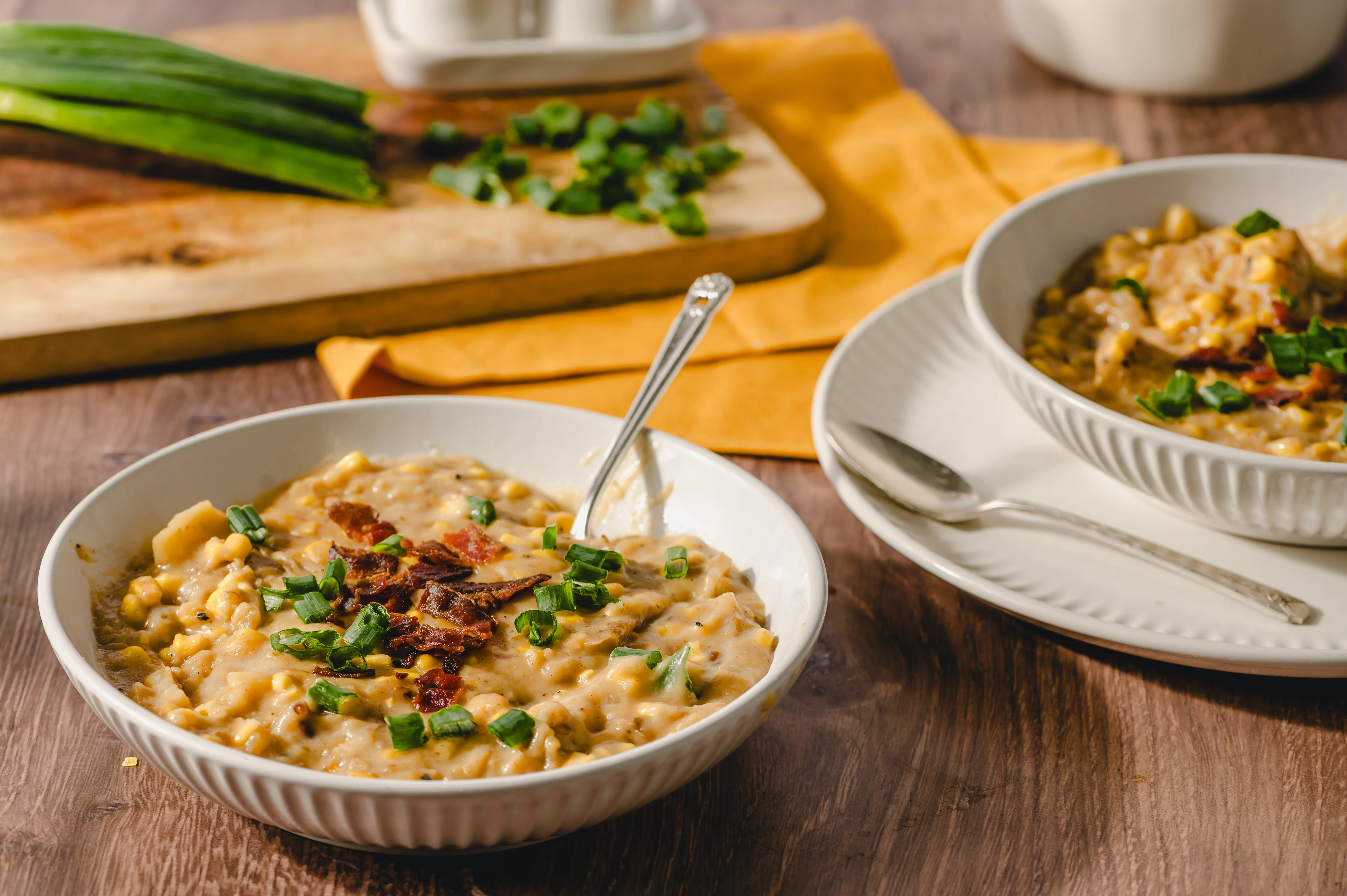 Creamy Corn Chowder | Big Recipe