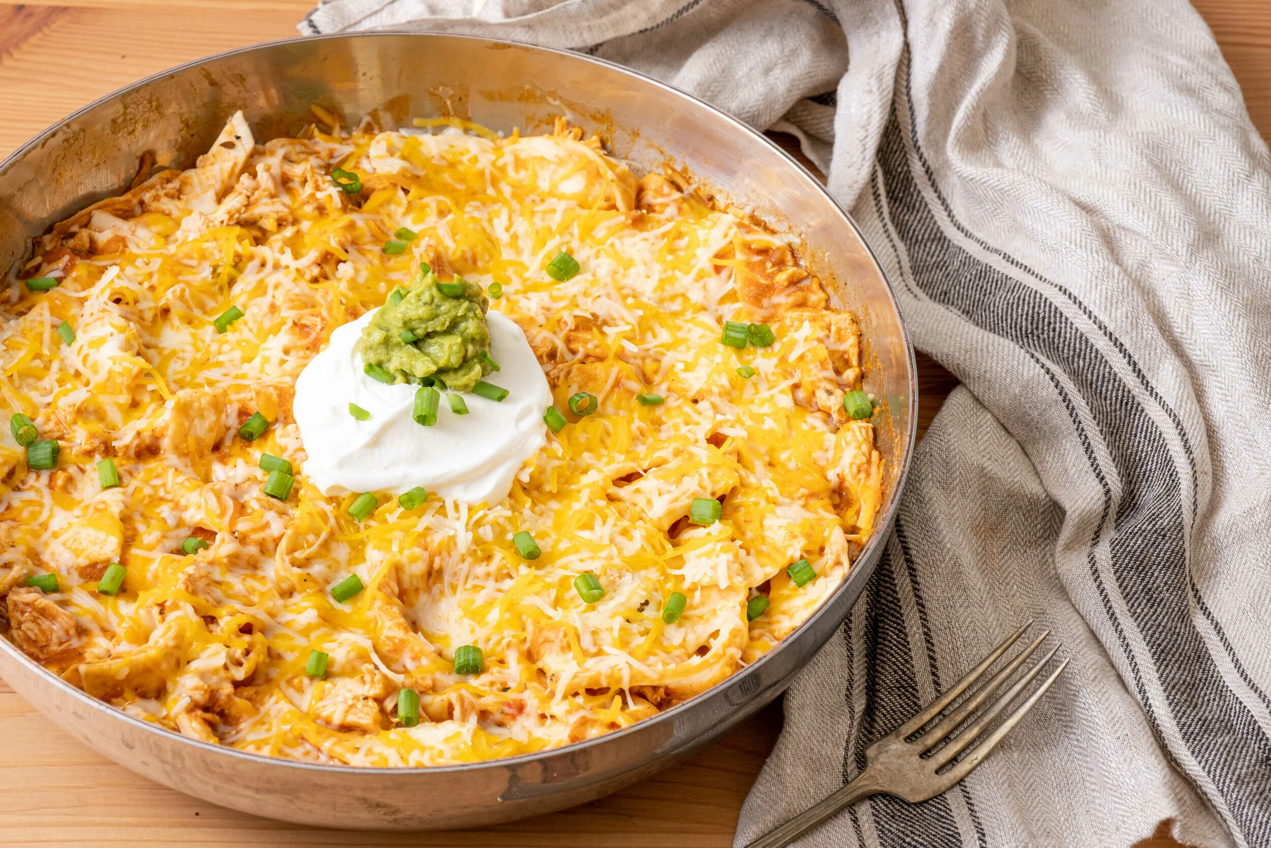 One Pan Enchilada Skillet | Holy Recipe