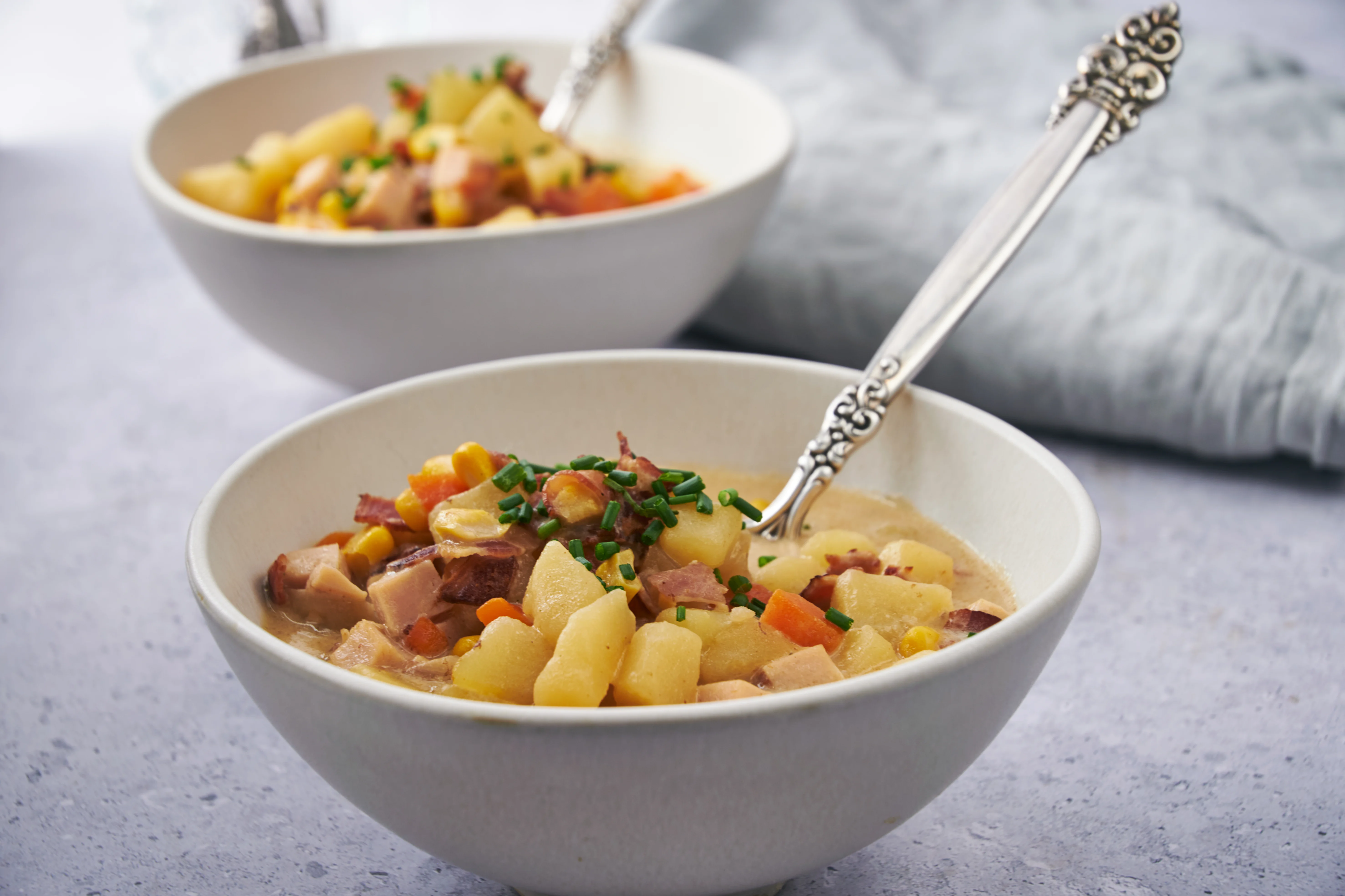 Cheesy Ham Chowder | Command Cooking