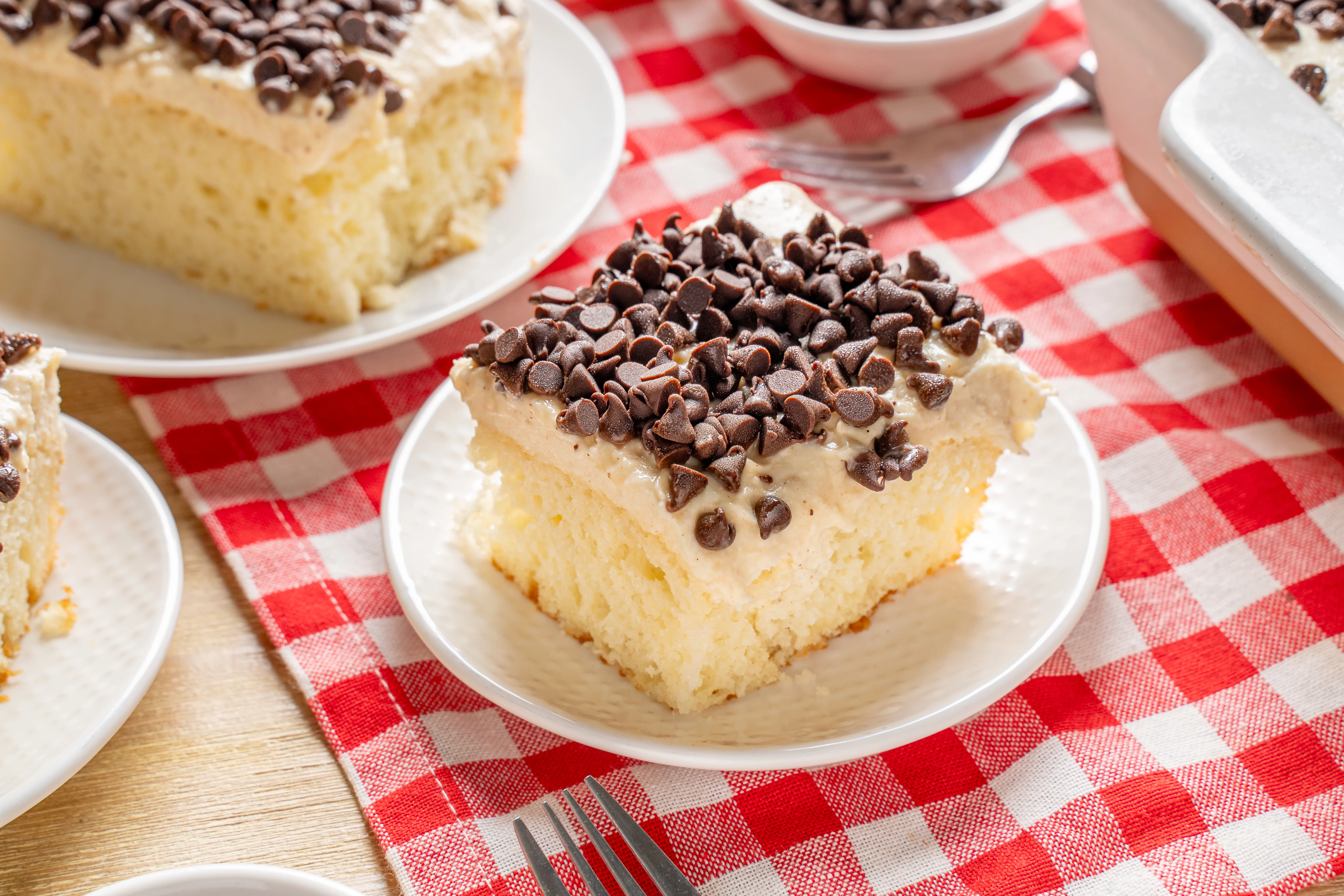 Cannoli Poke Cake | Command Cooking