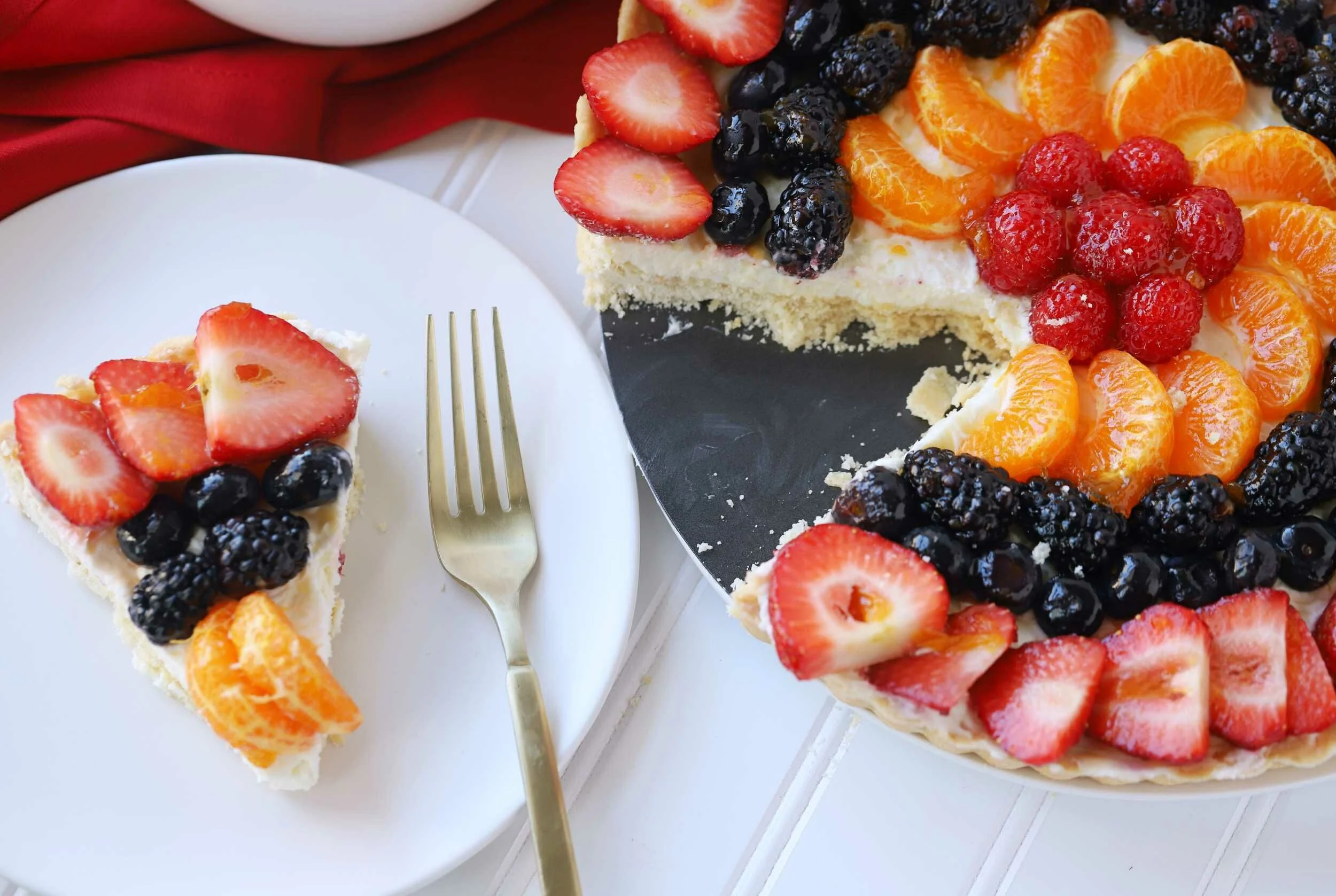 Easy Fruit Tart | Big Recipe