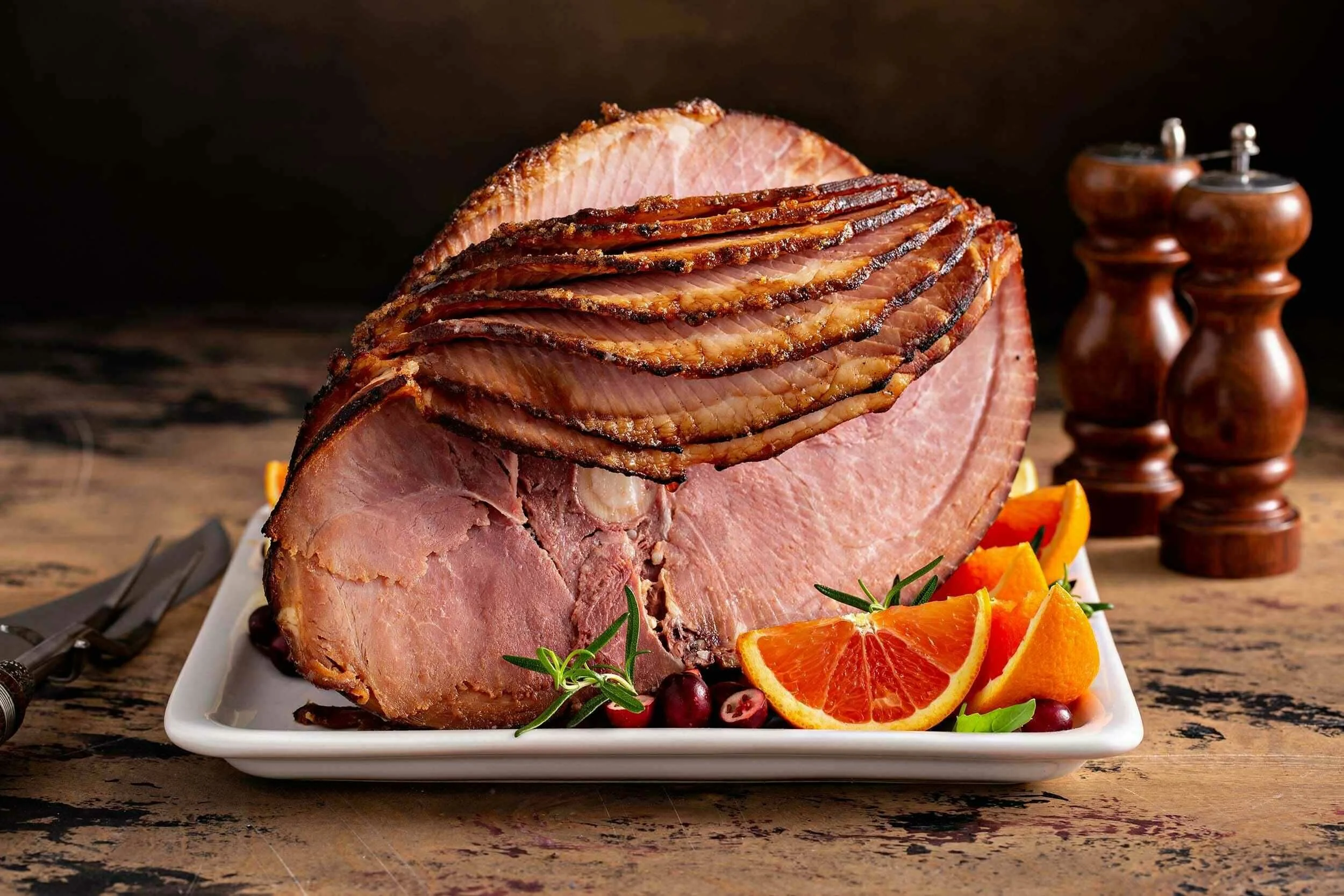Maple Glazed Ham | Command Cooking