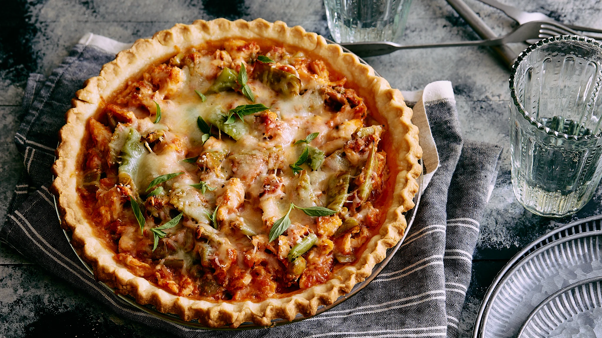 Chicken Parmesan Pie | Command Cooking