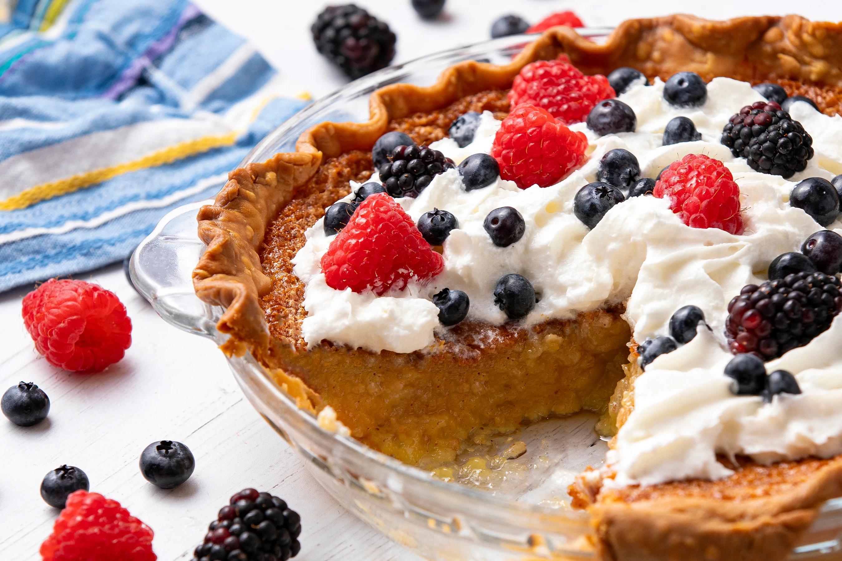 Old-Time Buttermilk Pie | Command Cooking