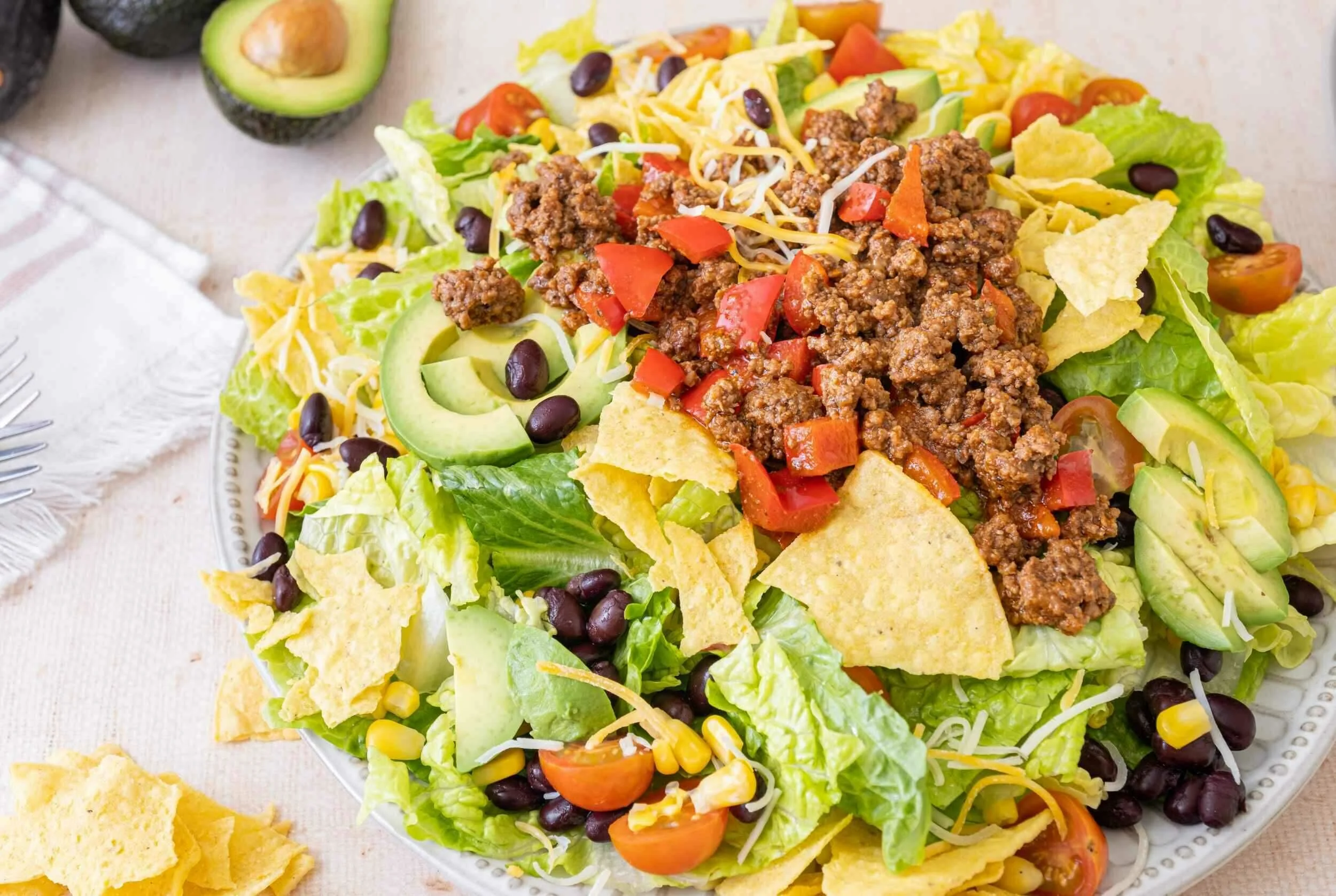 Taco Explosion Salad | Mama's Cooking
