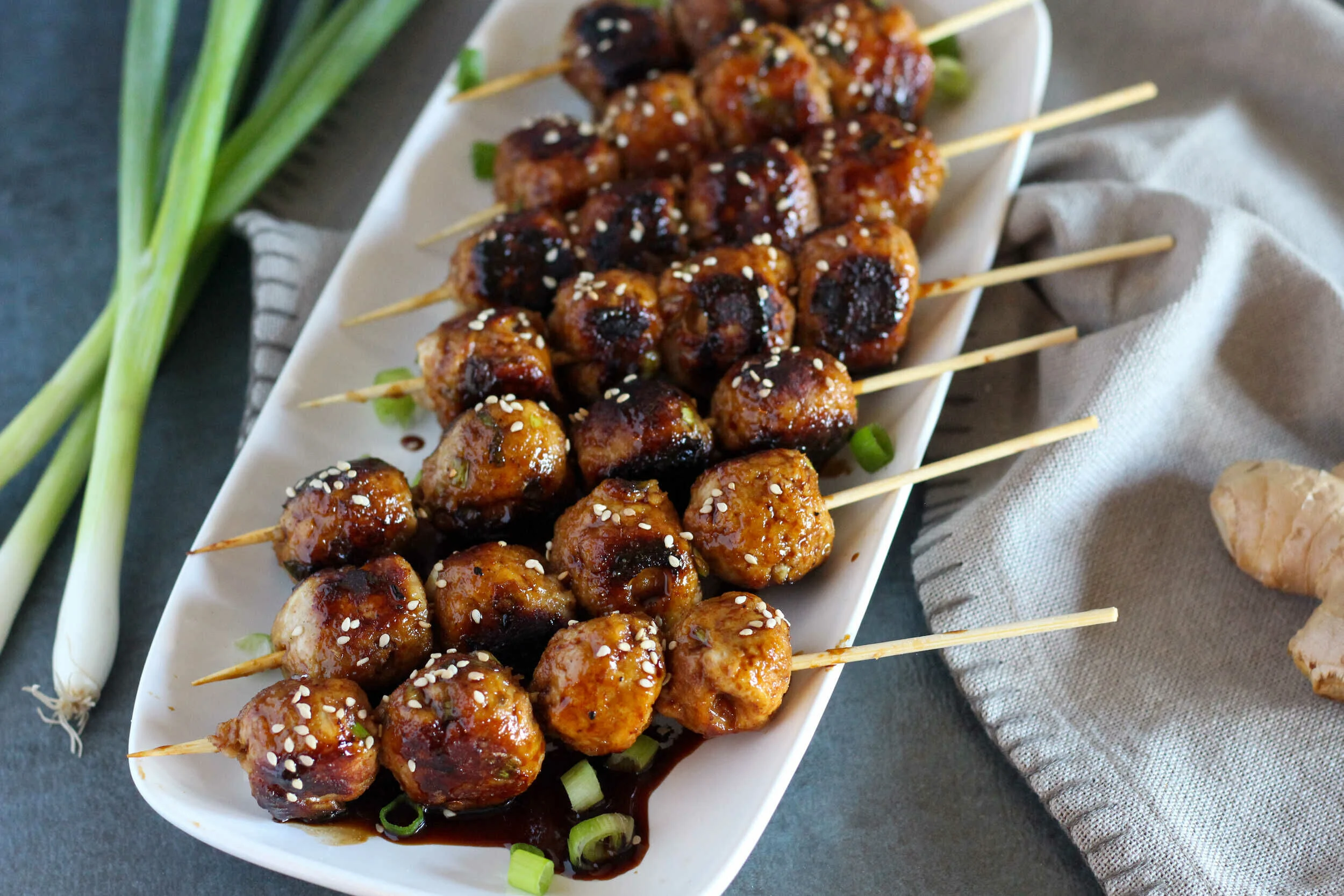 Street Meatball Skewers | Holy Recipe