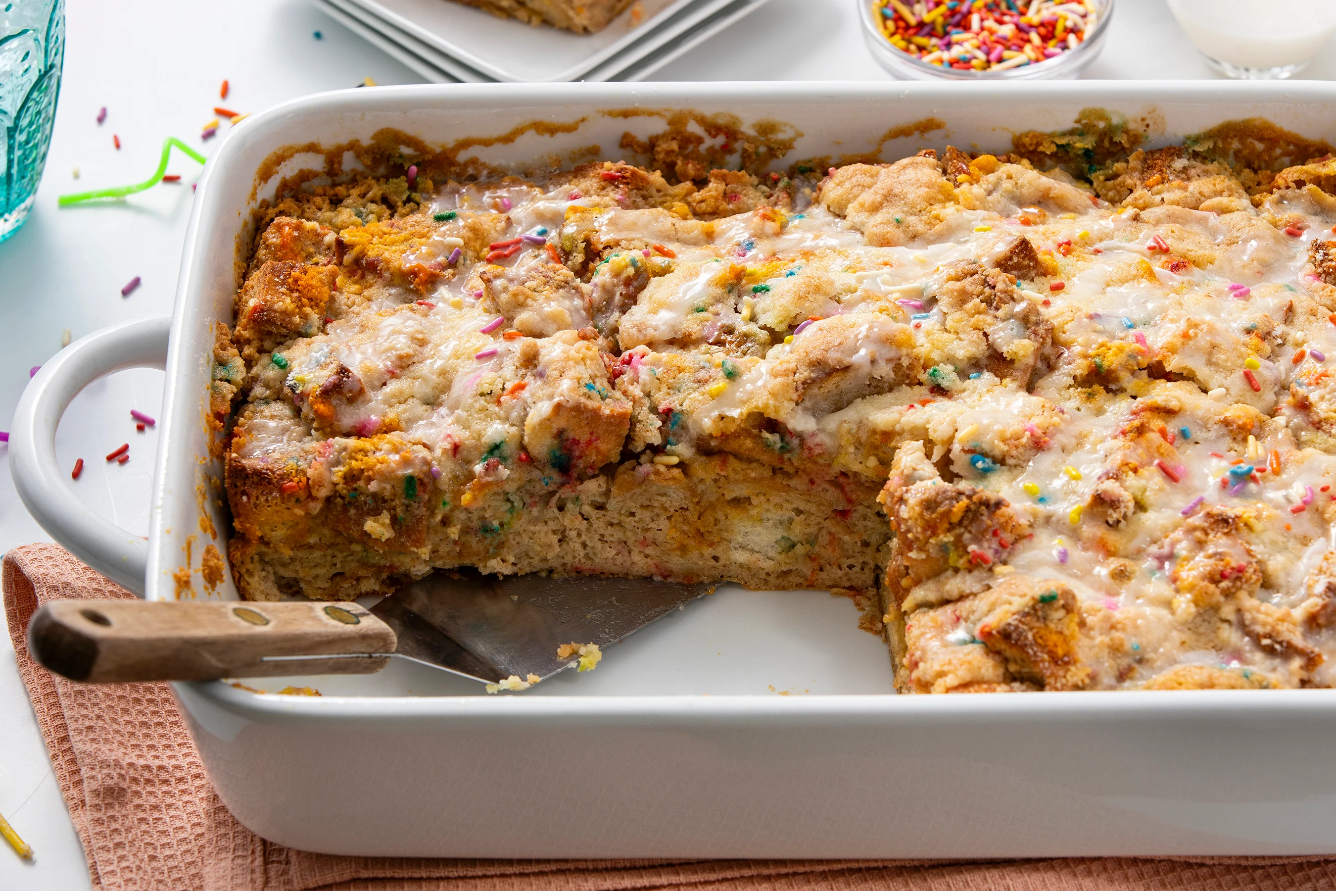 Birthday Cake Casserole | Command Cooking