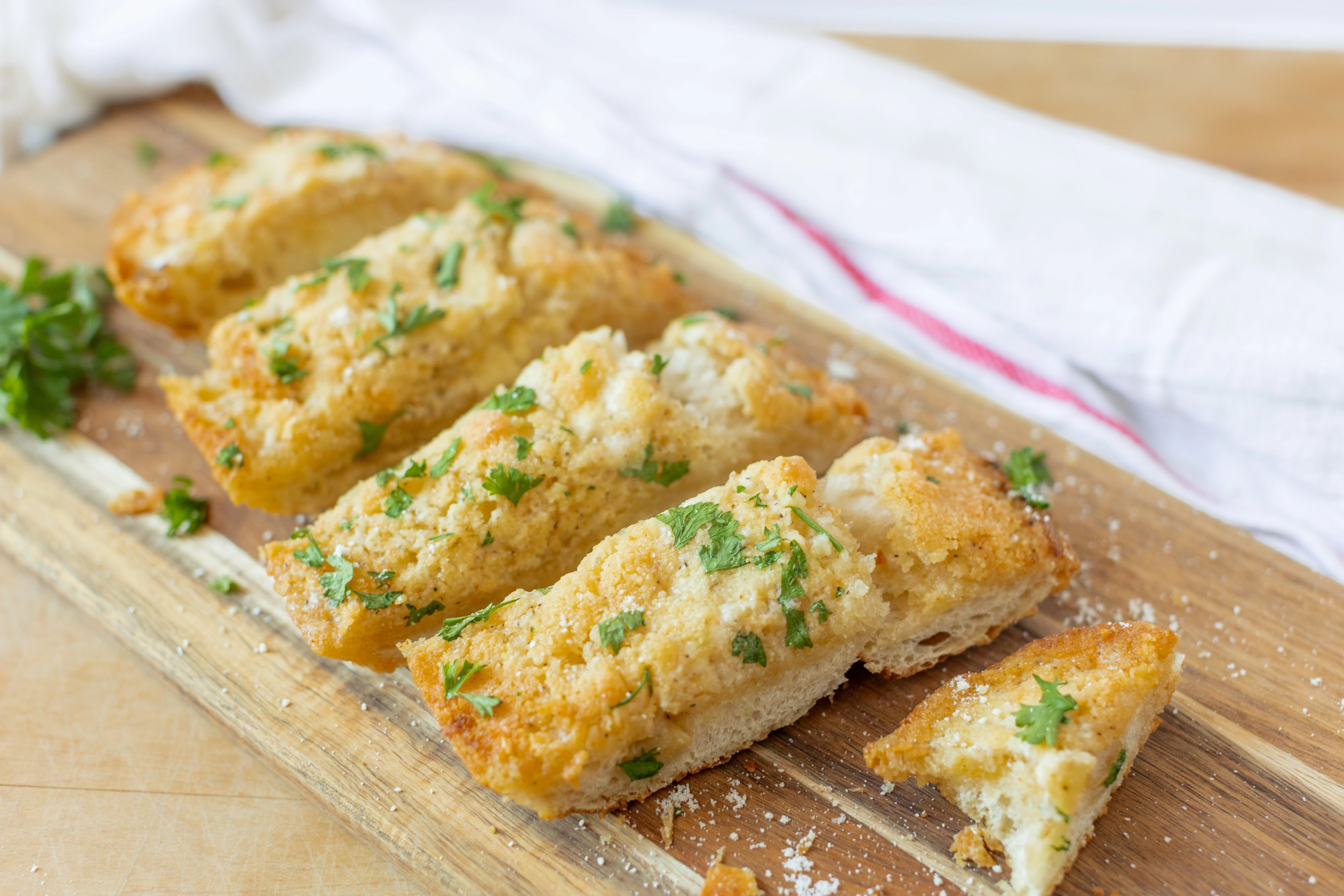 Parmesan Garlic Bread | Cooking Professionally