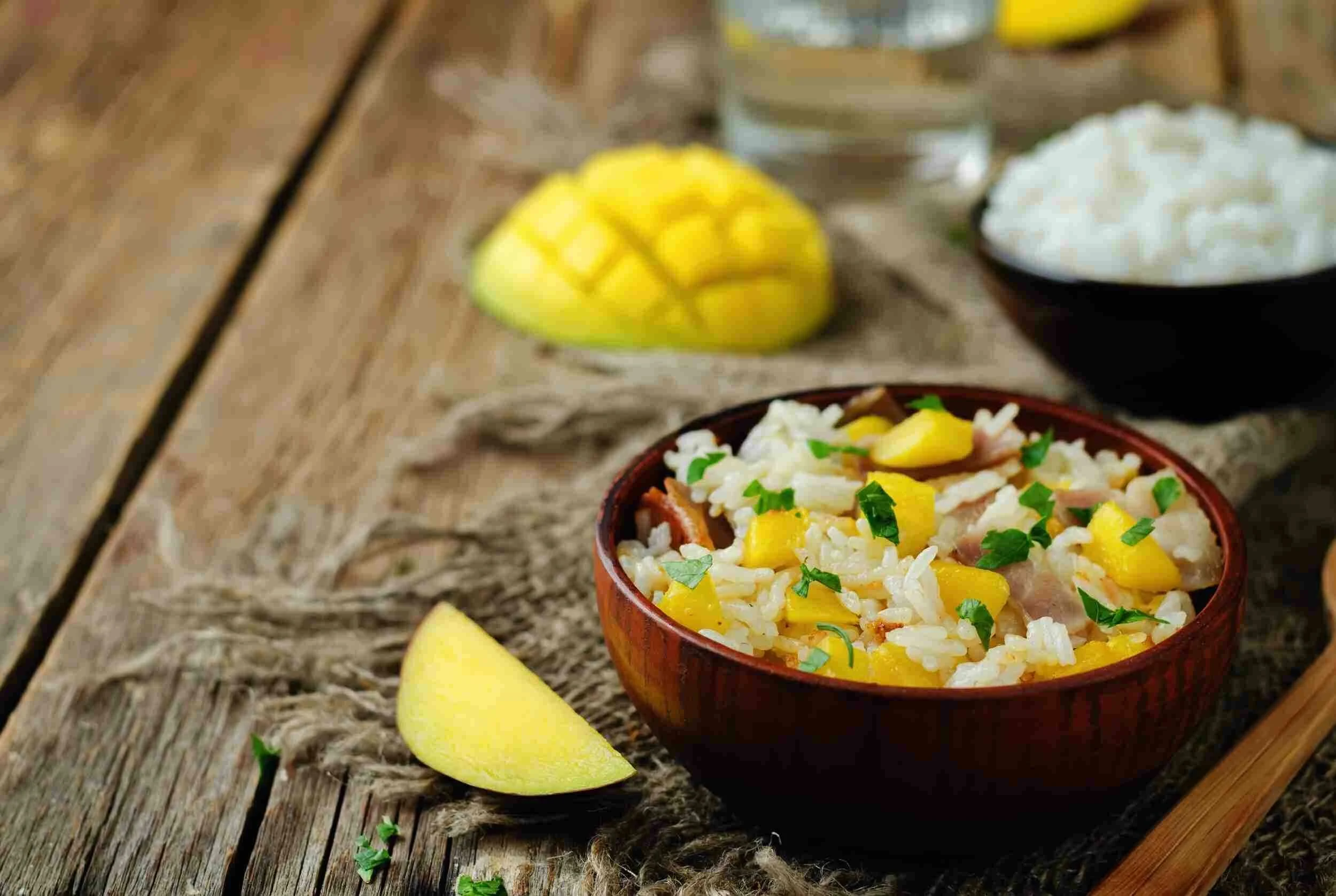 Bacon Mango Fried Rice | Holy Recipe