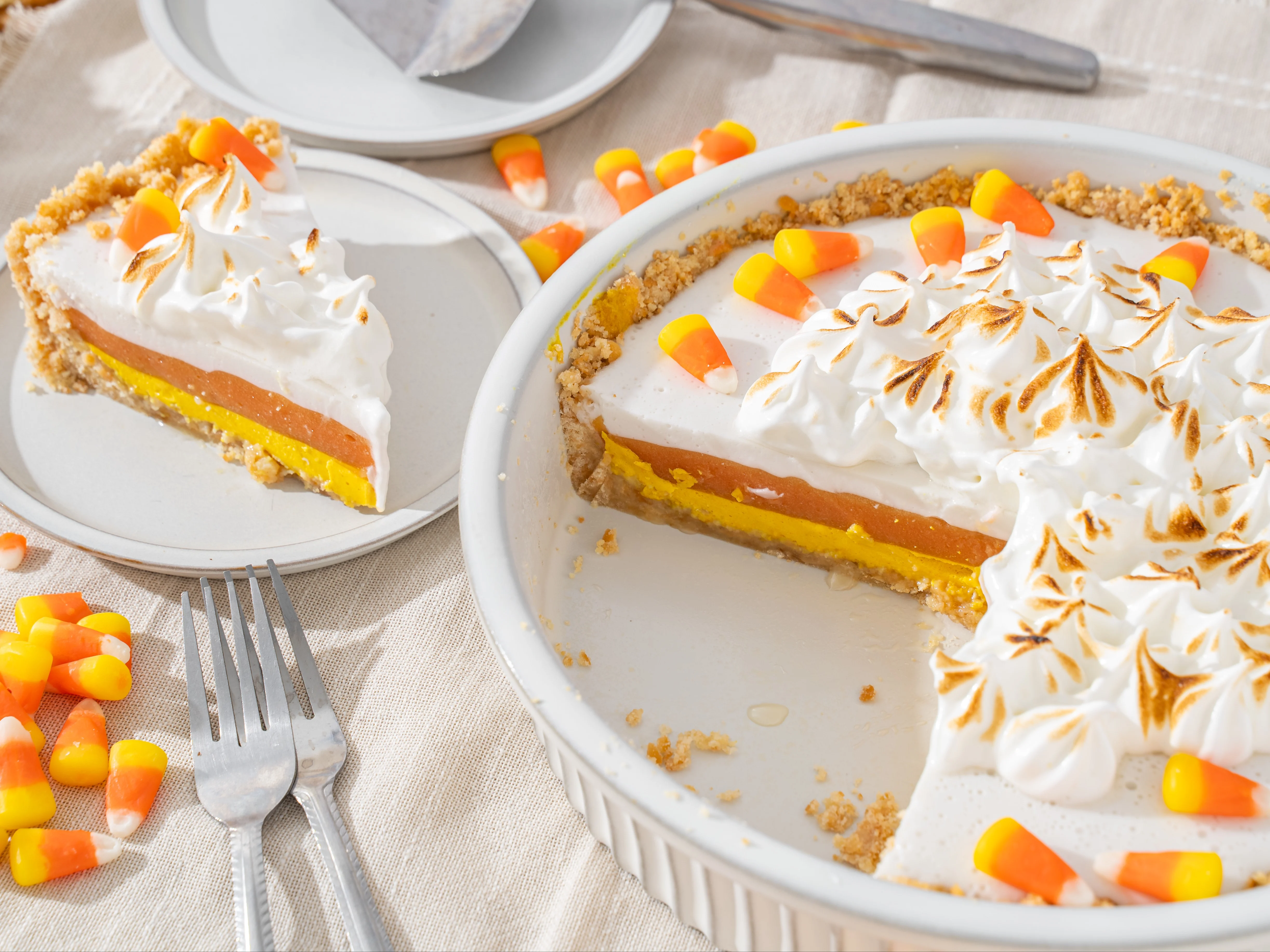 Candy Corn Pie | Holy Recipe