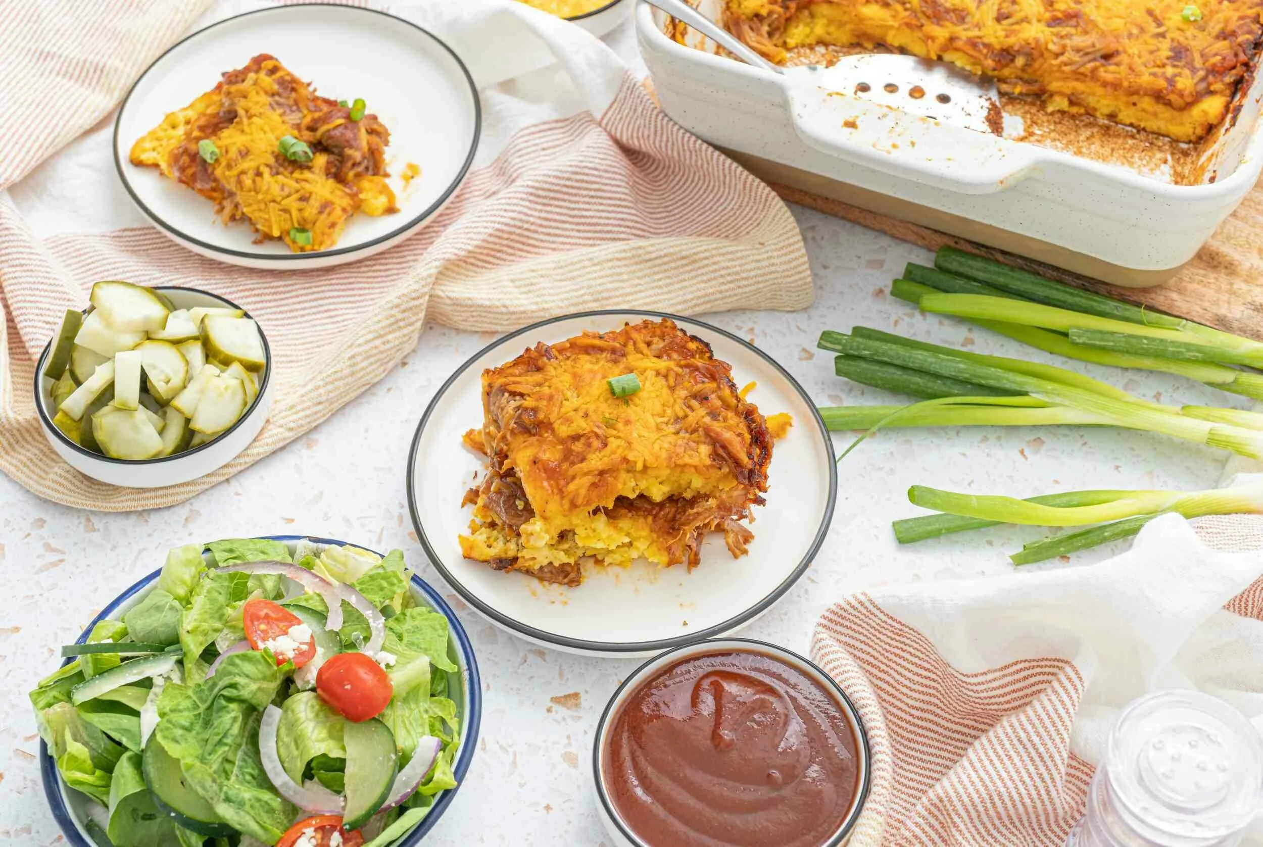 Georgia's Finest Pulled Pork Cornbread Casserole | Command Cooking