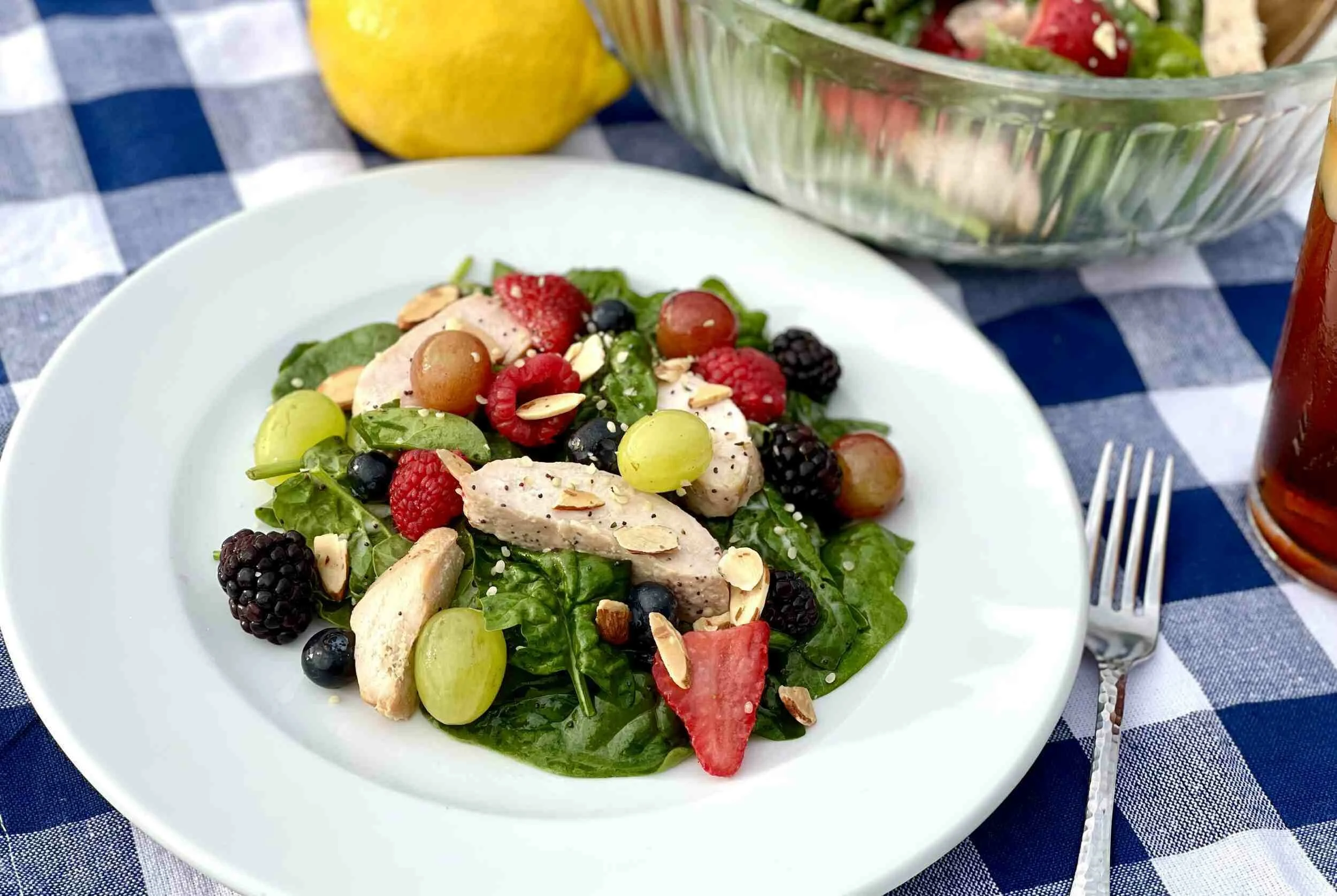 Summer Chicken Salad with Poppyseed Dressing | Holy Recipe