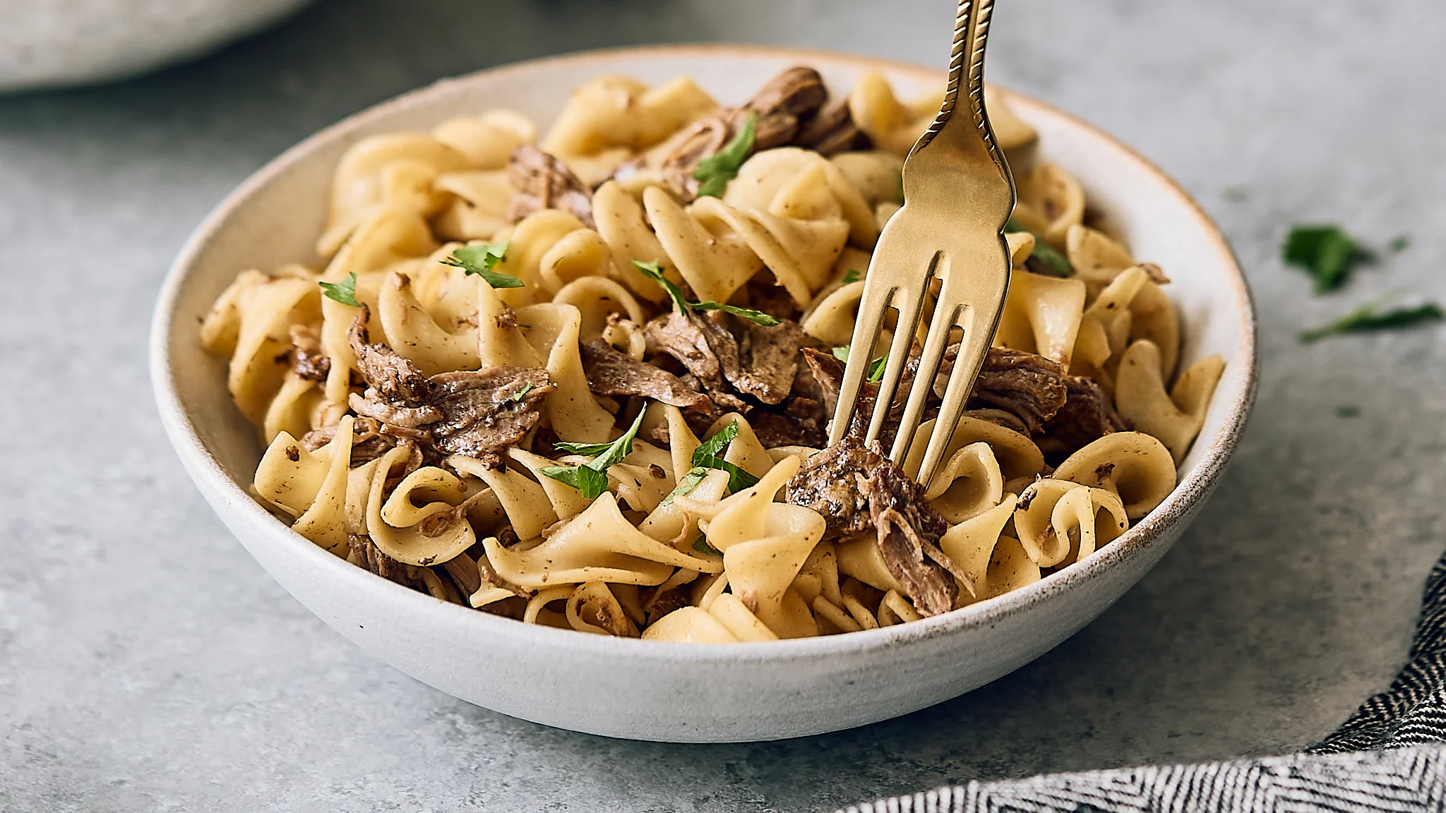 Homestyle Beef & Noodles | Fussy Kitchen