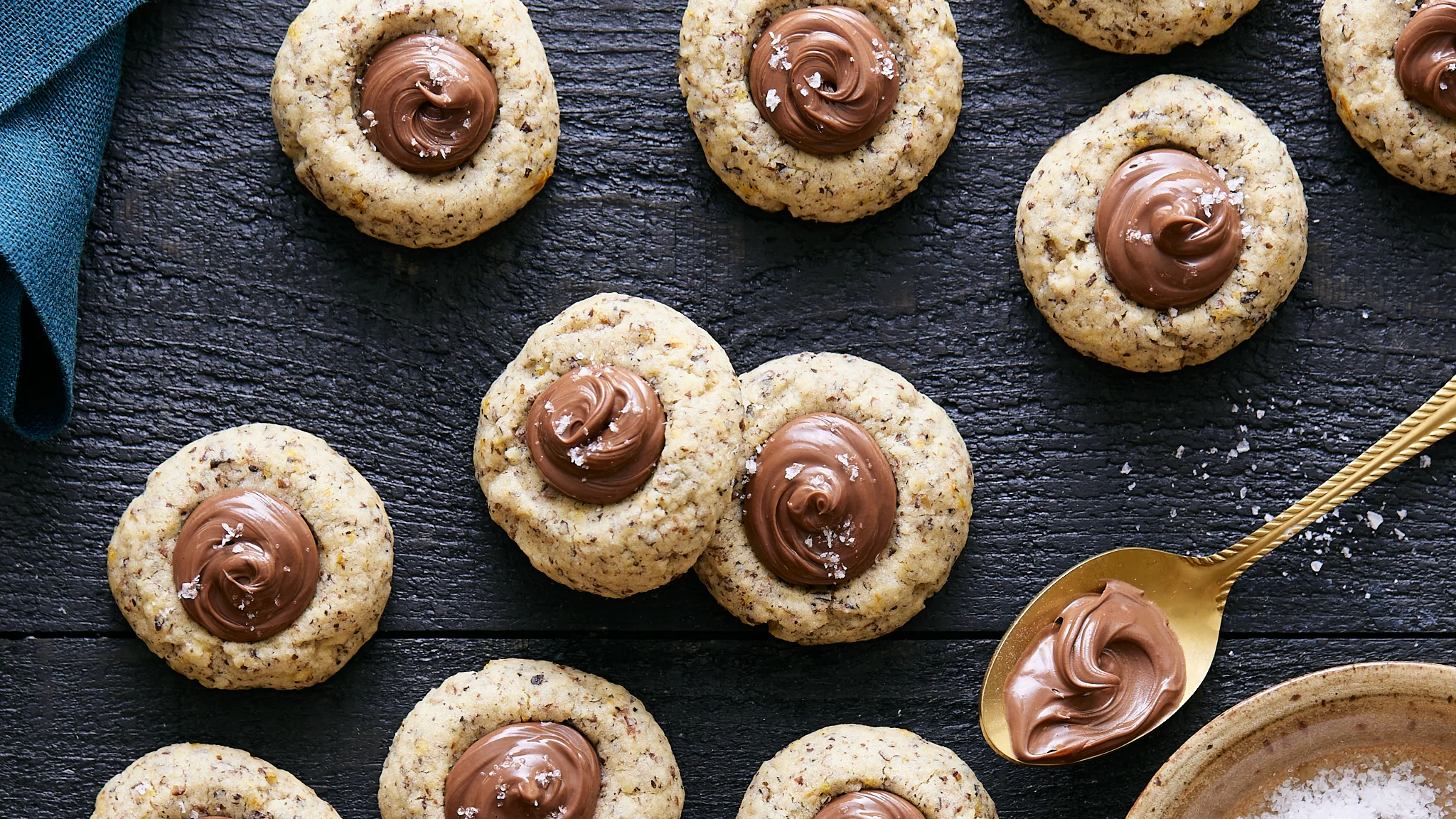 Fall Thumbprint Cookies | Command Cooking