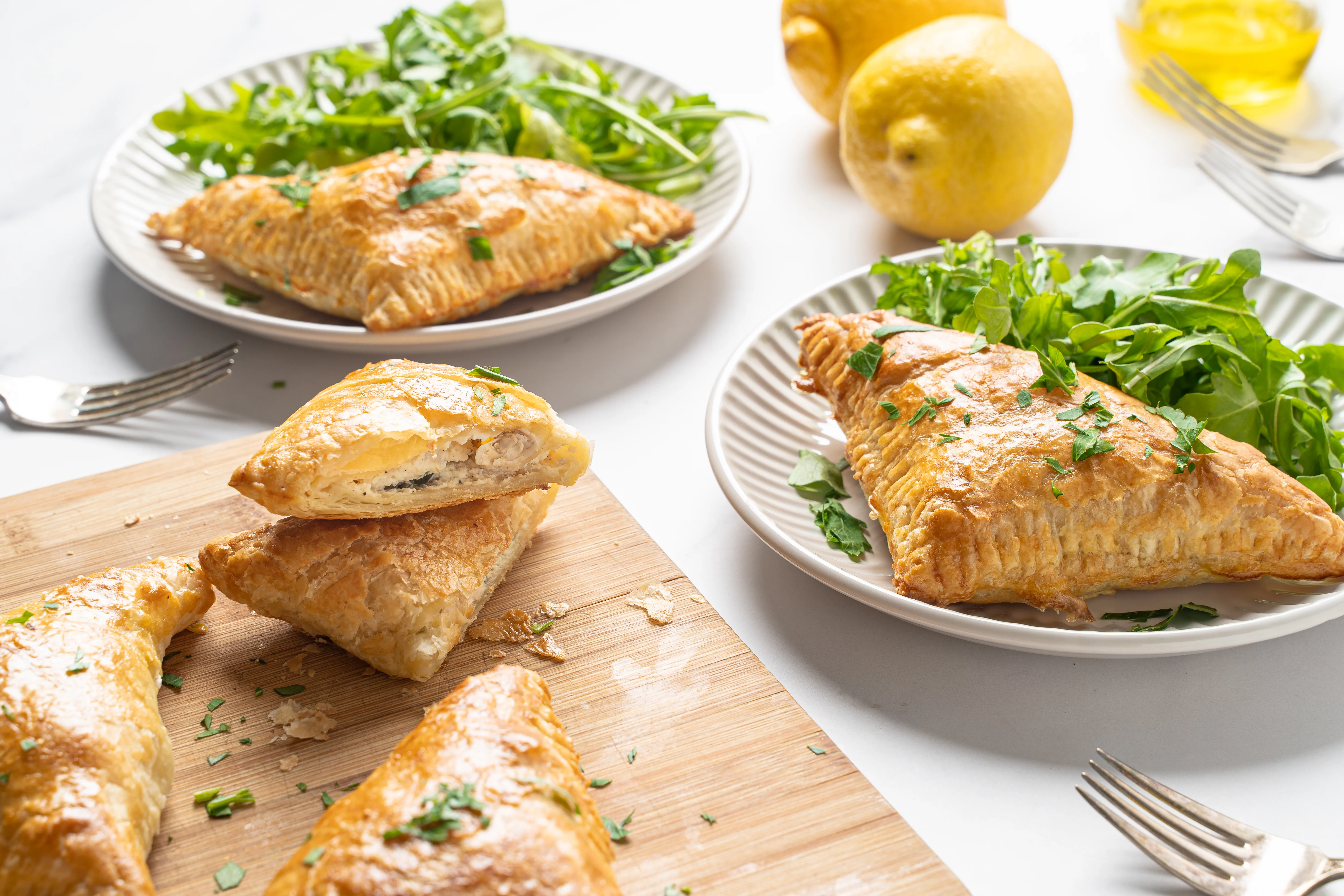 Puff Chicken Piccata | Command Cooking