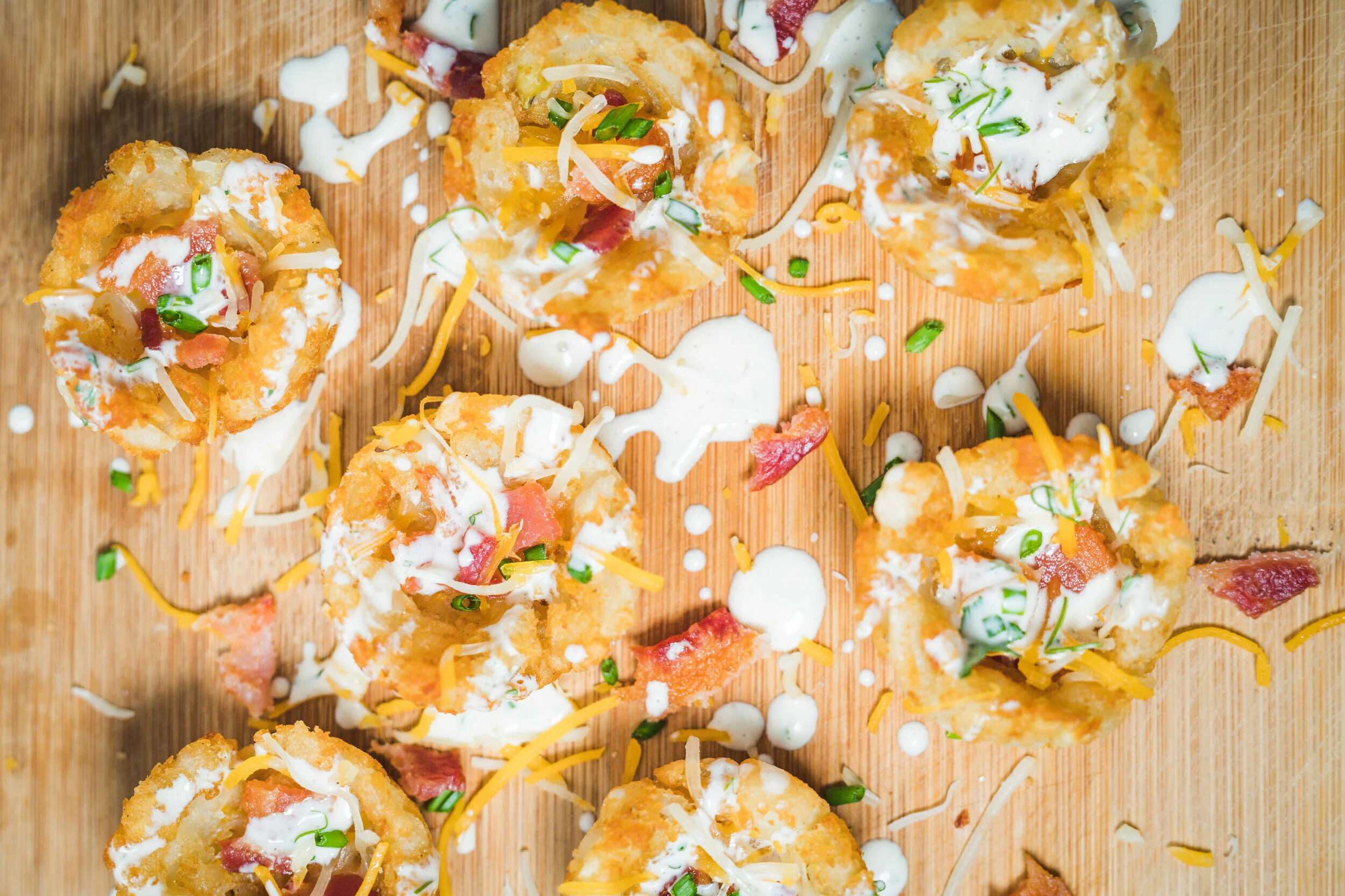 Loaded Tater Tot Bites | Big Recipe