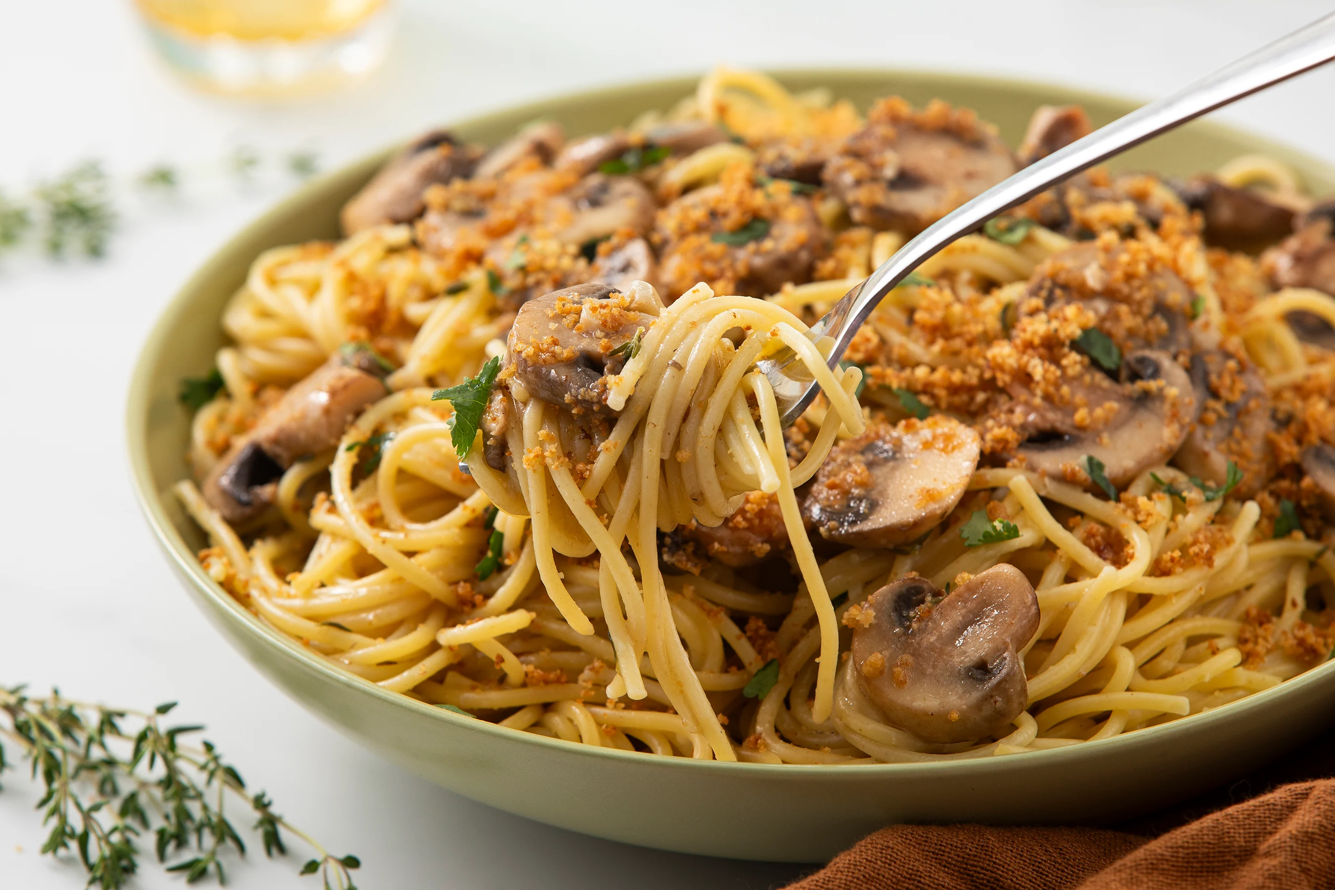 Moma's Mushroom Pasta | Holy Recipe