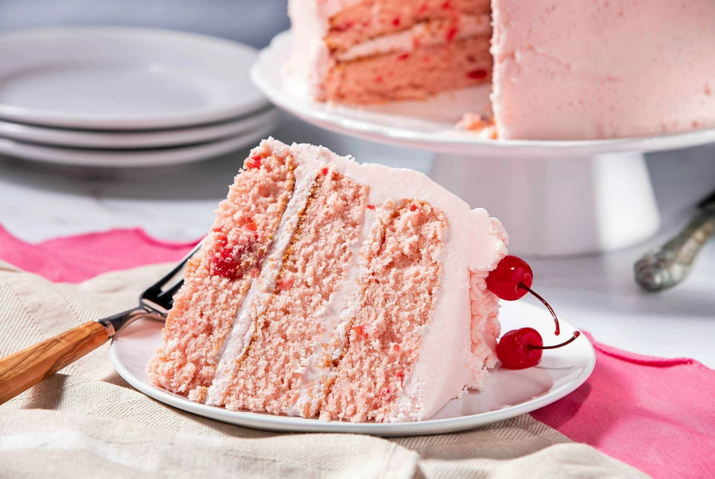 Cherry Chip Cake | Cooking Professionally