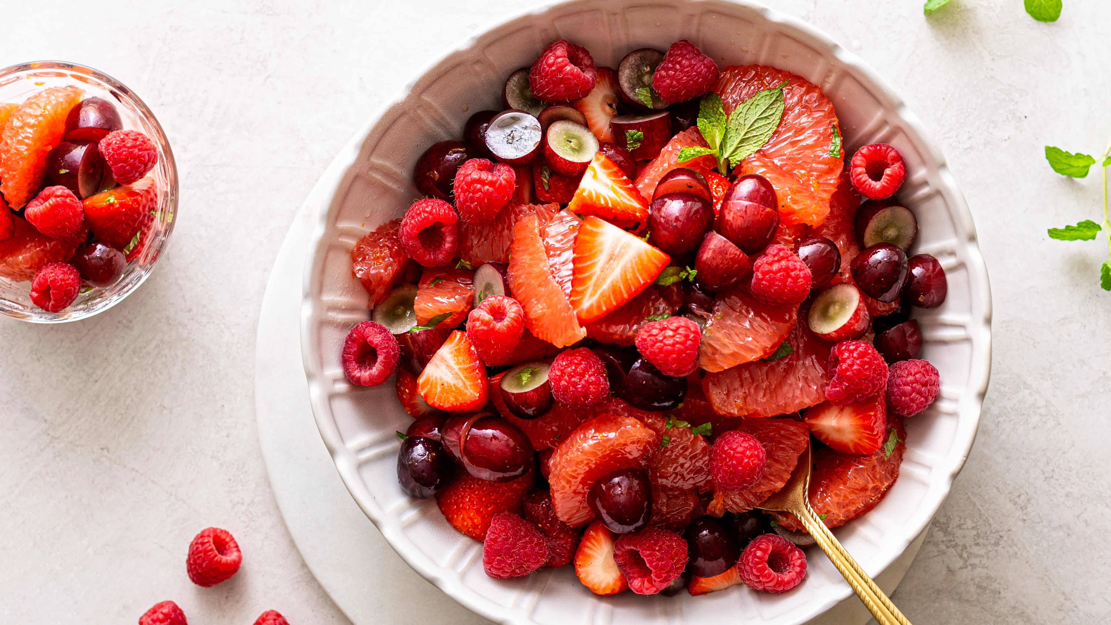 Ruby Red Fruit Salad | Holy Recipe