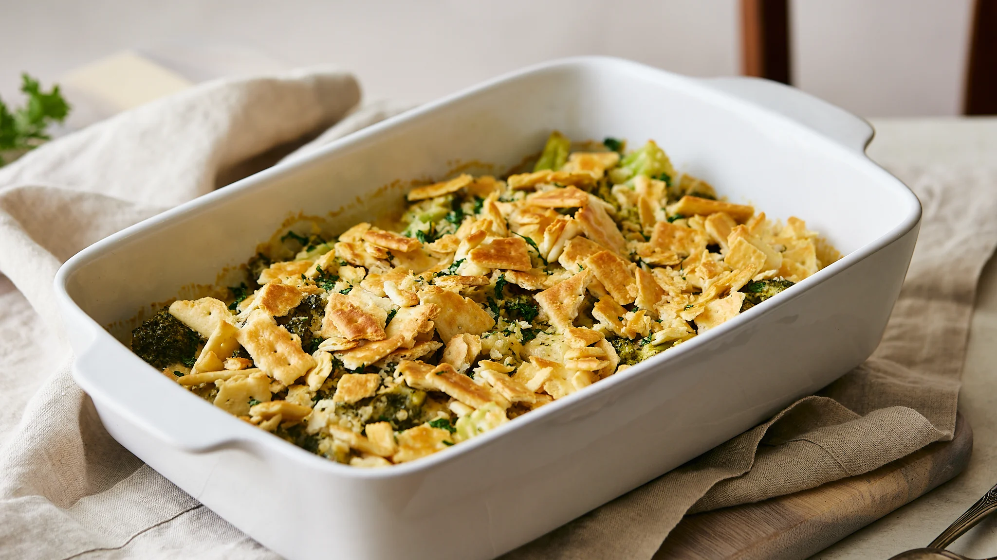 Cheesy Broccoli Delight Casserole | Command Cooking
