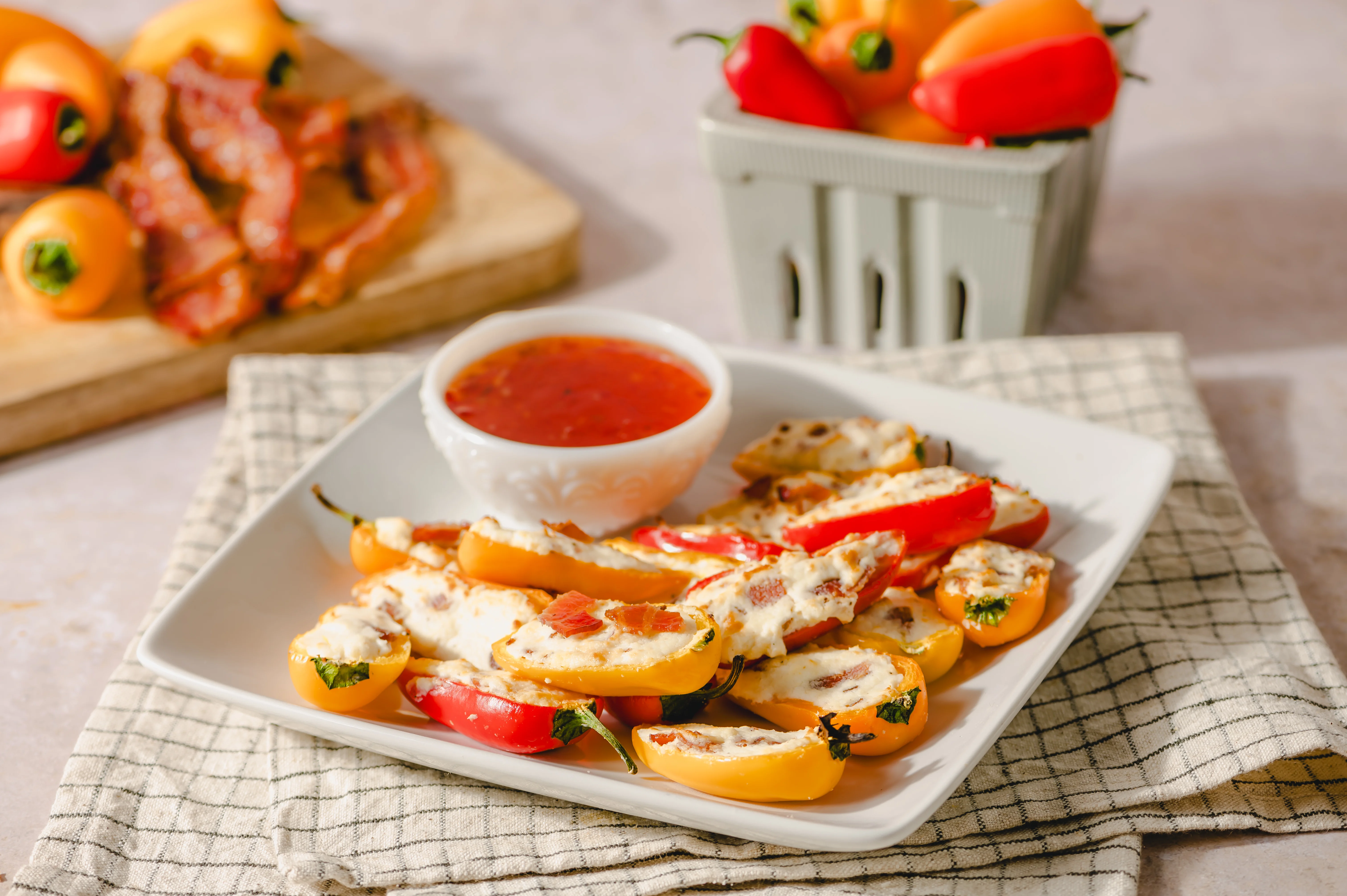 Sweet & Salty Pepper Poppers | Command Cooking