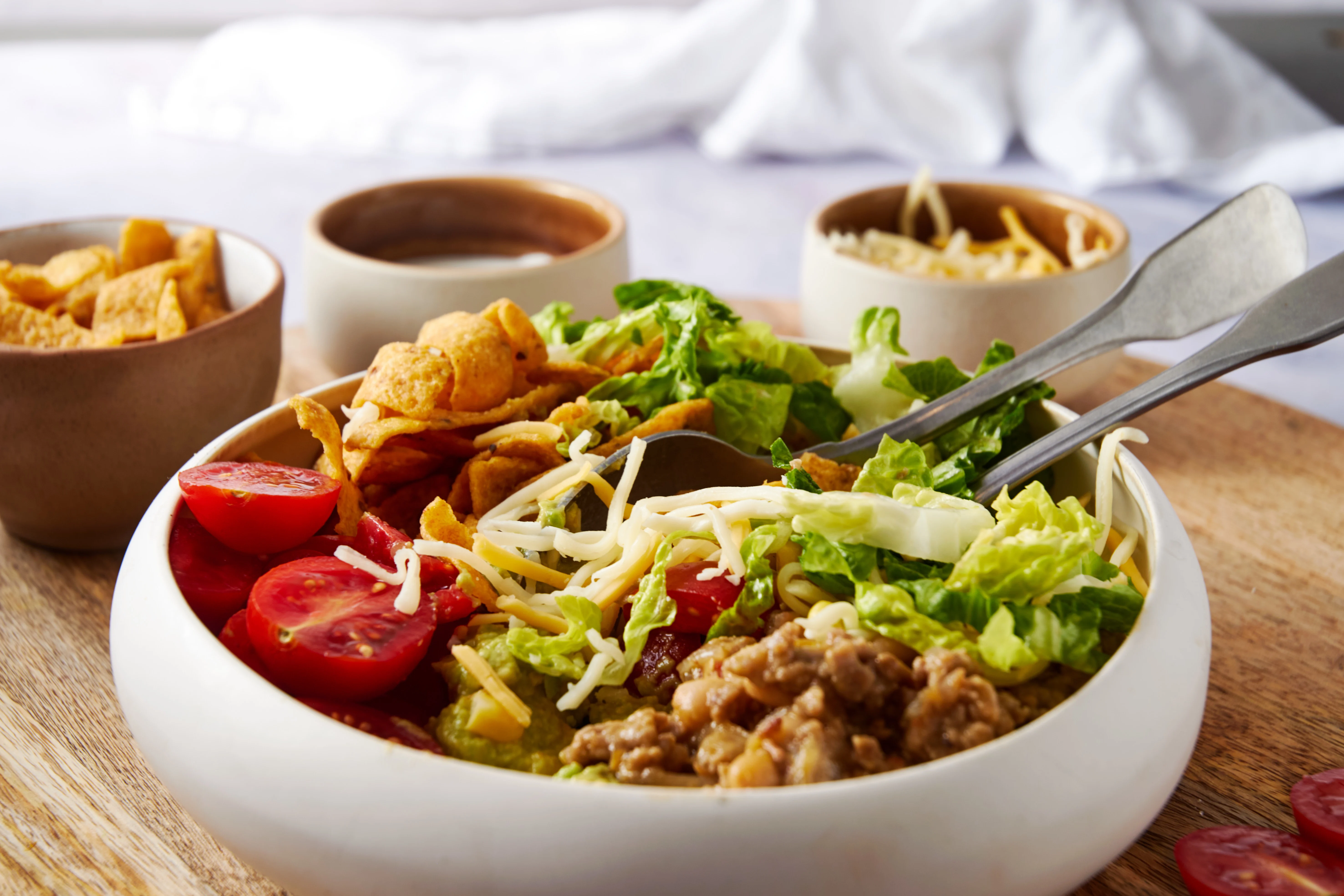 Slow Cooker Taco Salad | Command Cooking