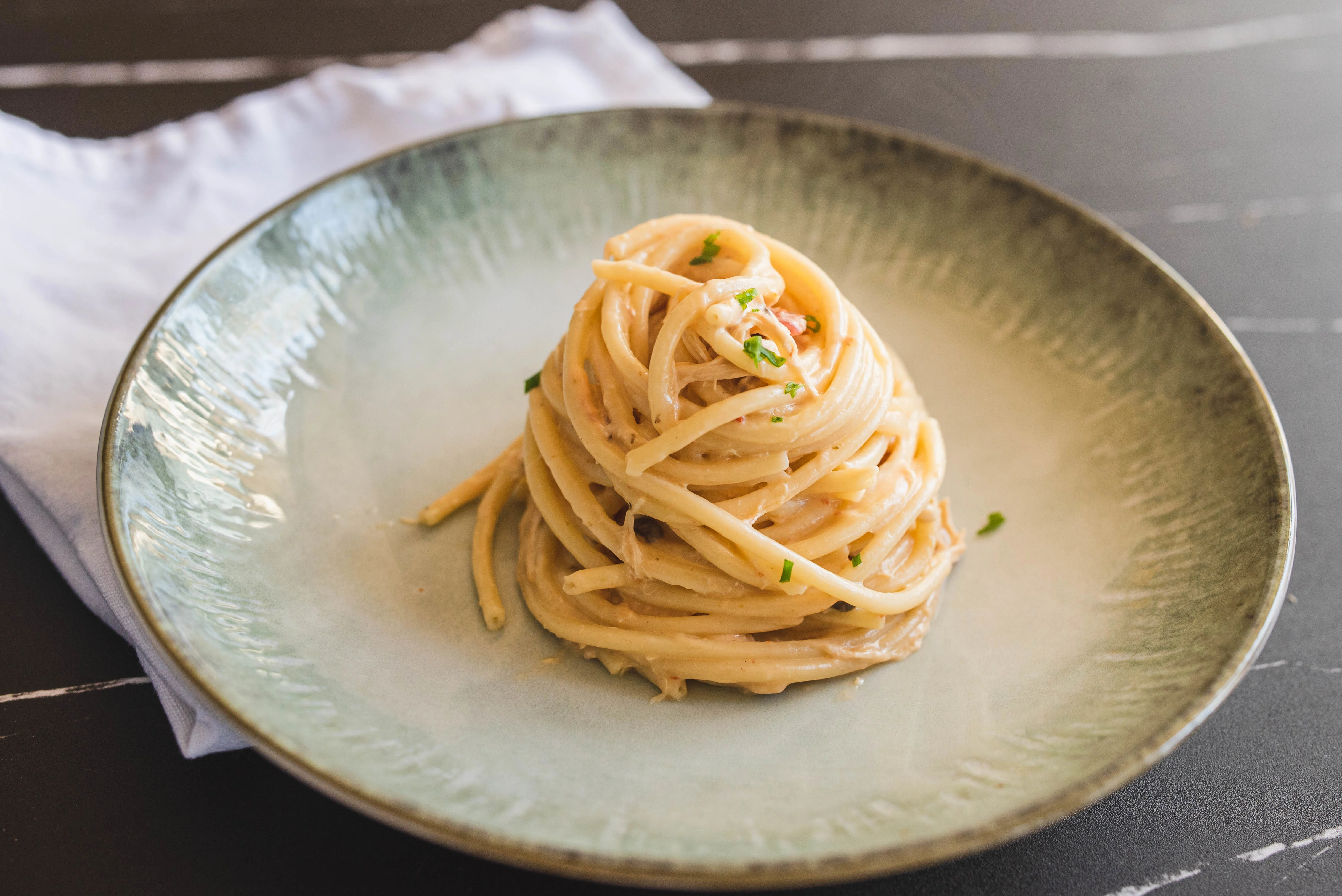Slow Cooker Chicken Spaghetti | Holy Recipe