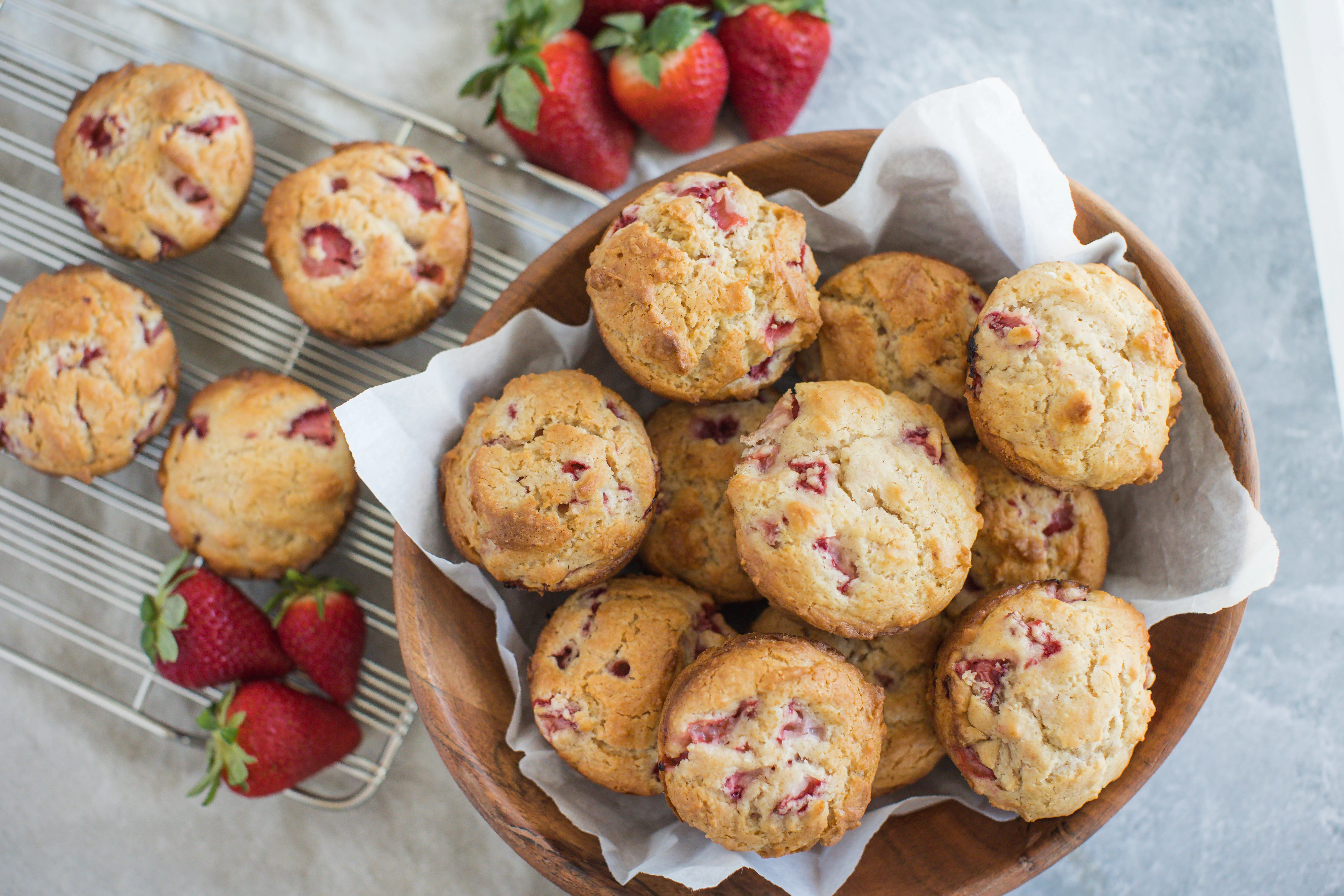 Strawberry Muffins | Command Cooking