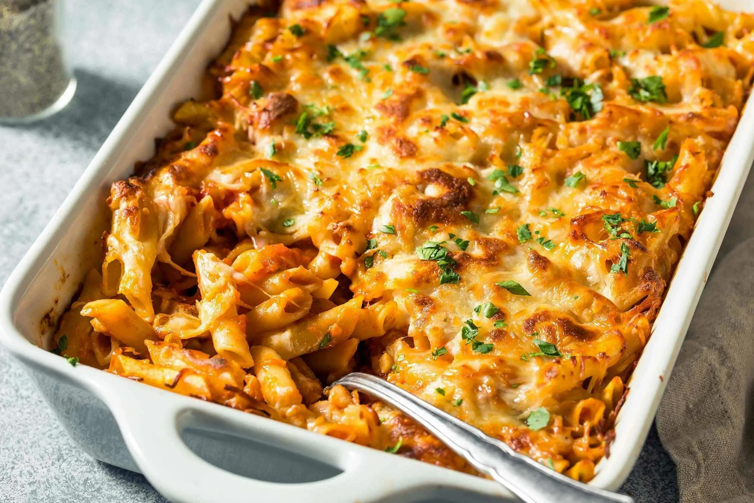 Easy Baked Mostaccioli | Holy Recipe