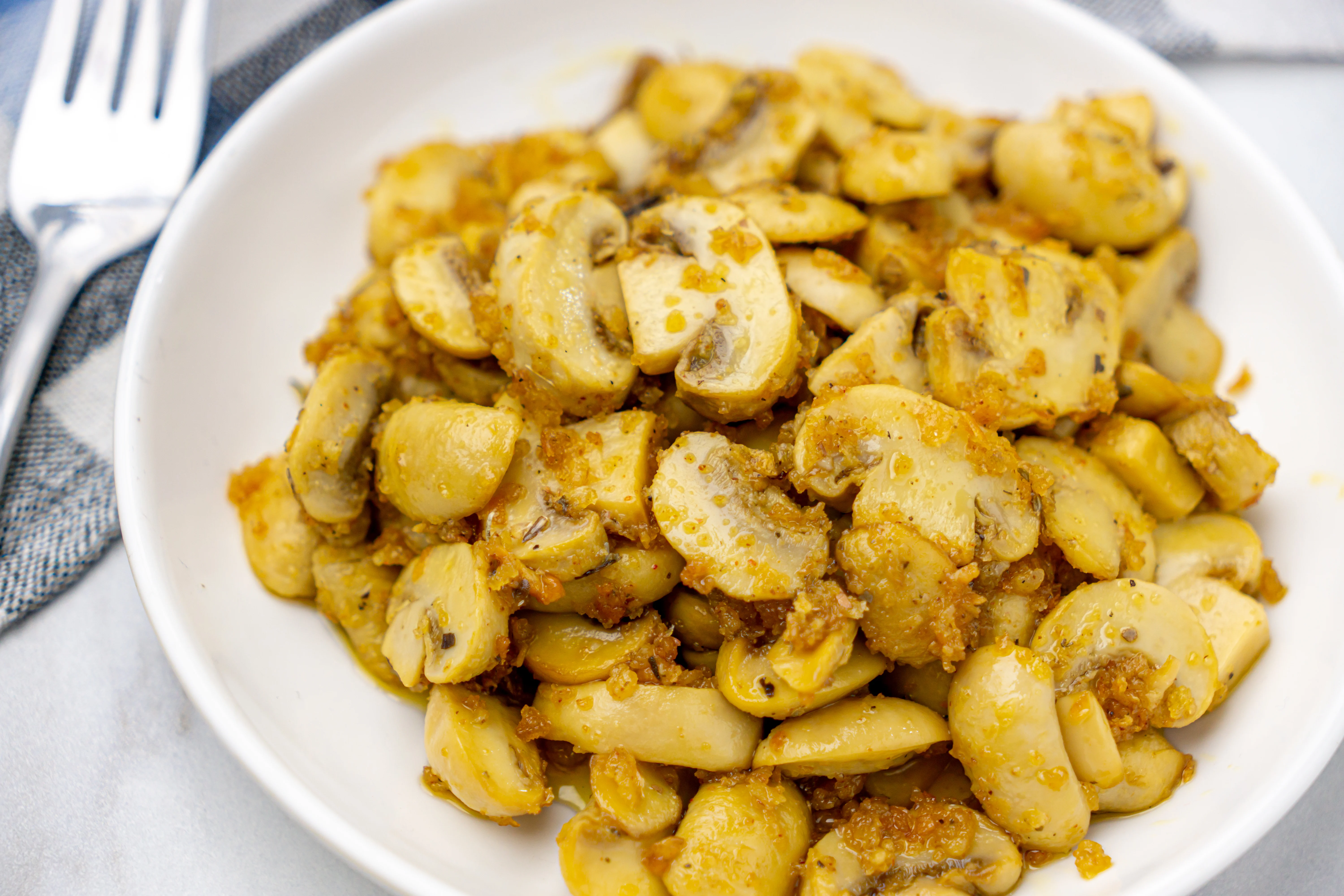 Aunt Mary's Garlic Mushrooms | Holy Recipe