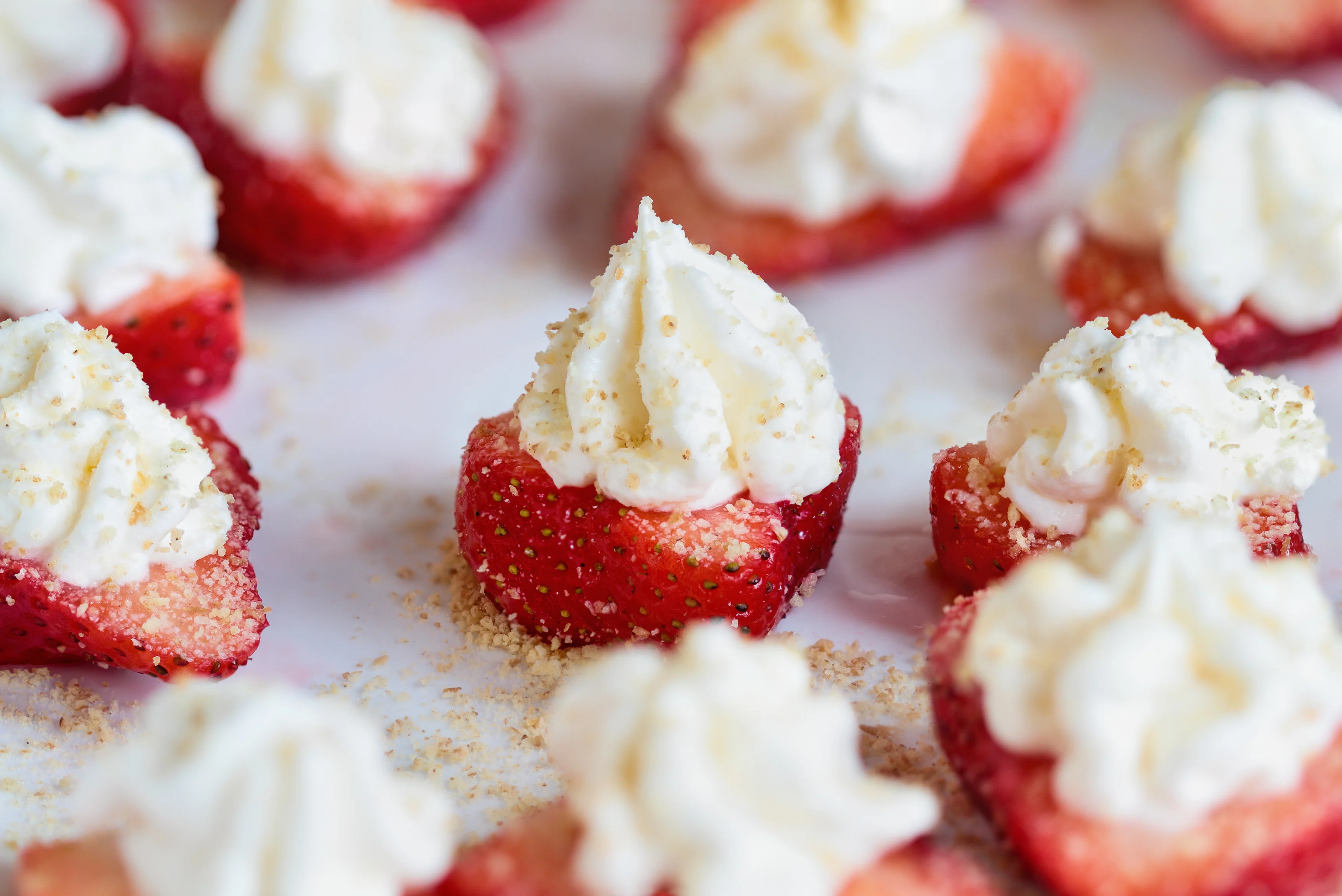 Deviled Strawberries | Holy Recipe