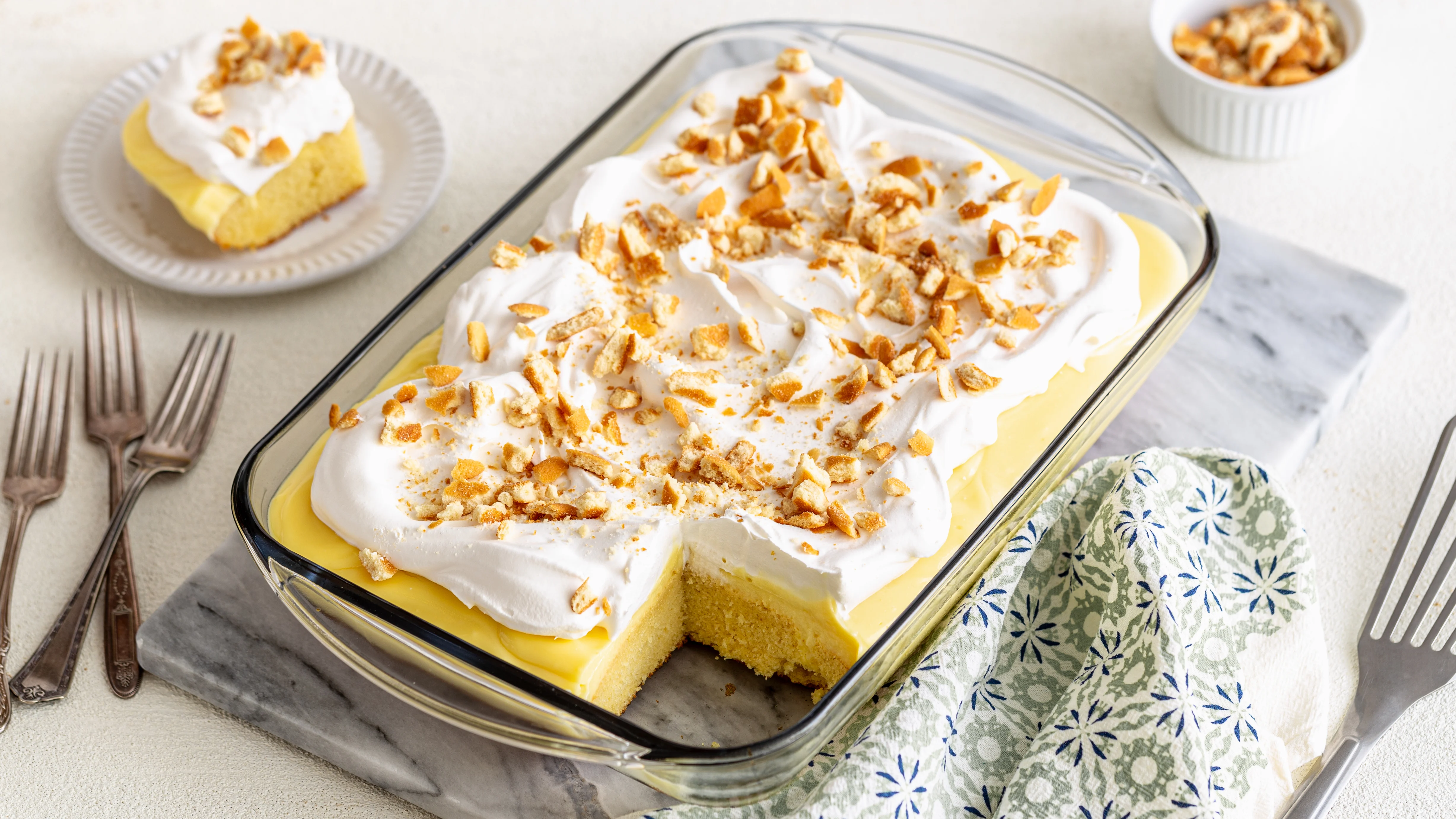 Banana Pudding Poke Cake | Command Cooking