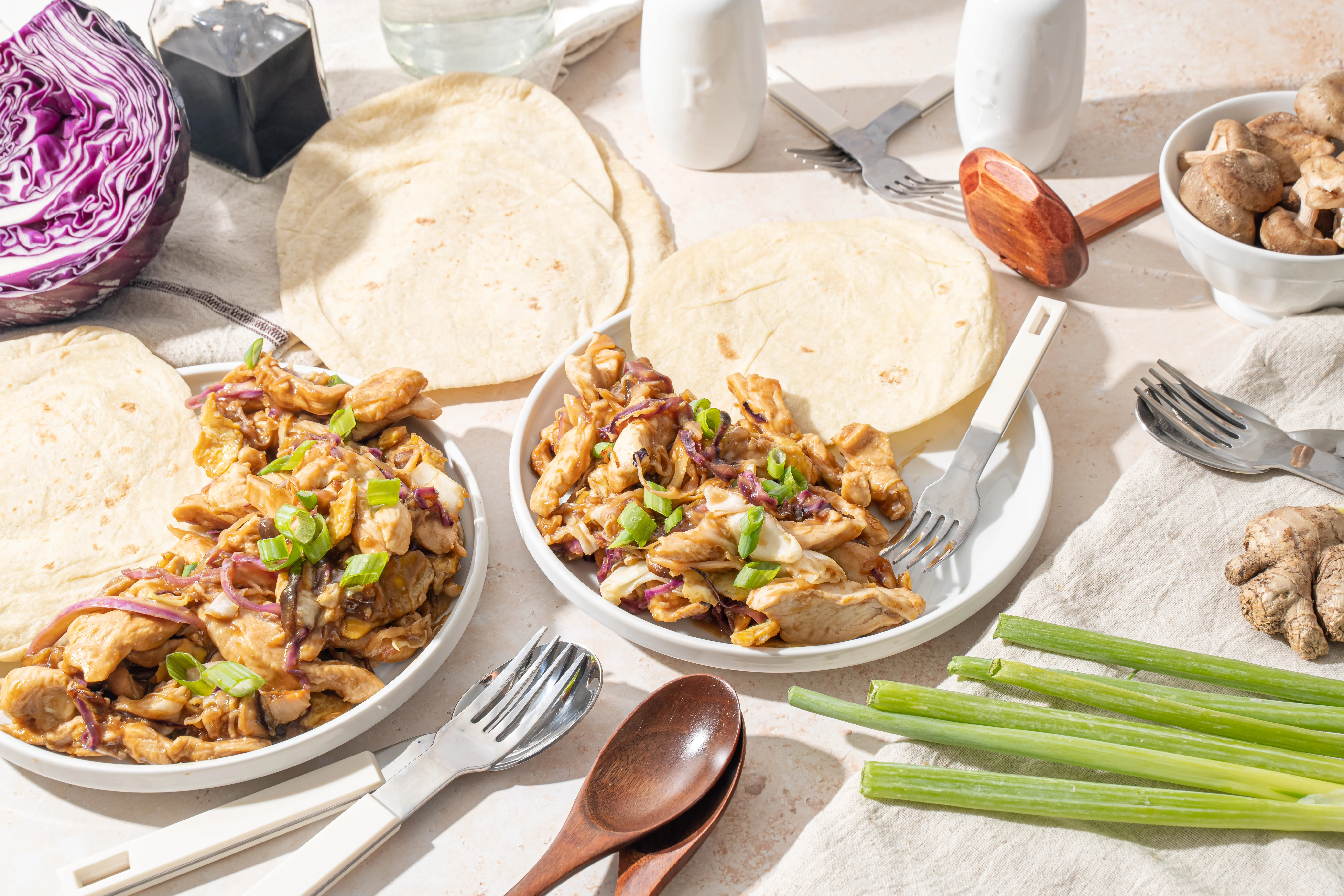 Moo Shu Chicken | Mama's Cooking