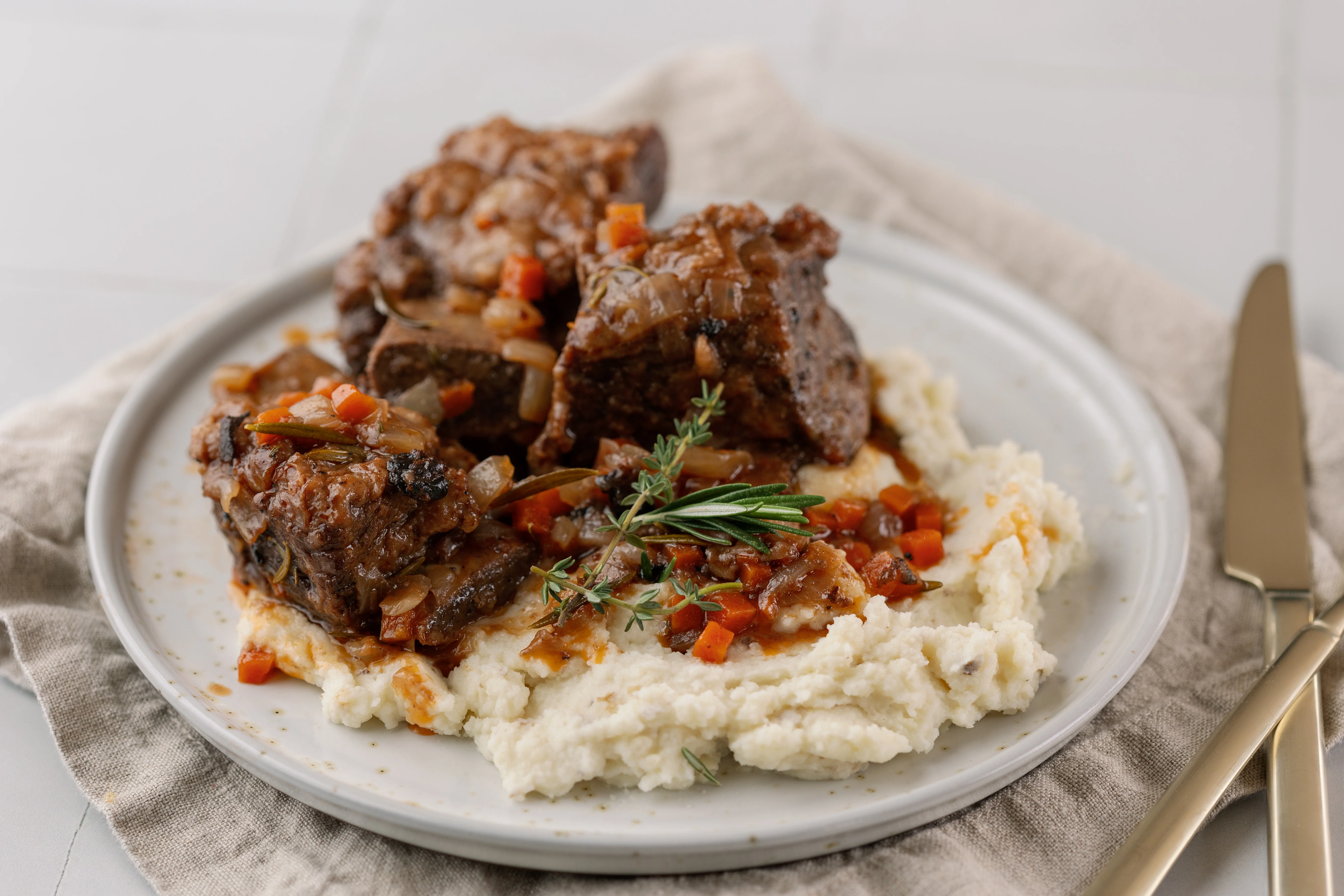 Homemade Braised Short Ribs | Mama's Cooking
