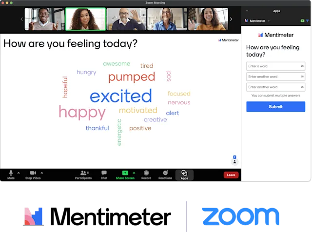 Introducing the Mentimeter app for Zoom - Mentimeter