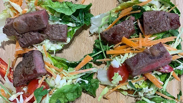 John Torode's steak with miso glaze and Asian slaw | This Morning