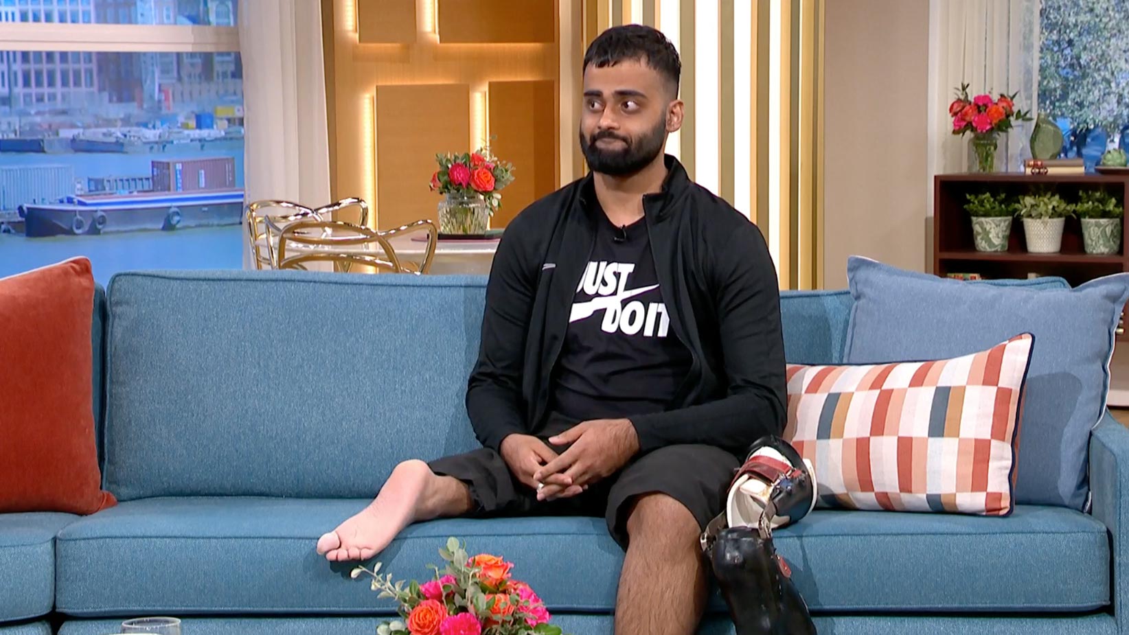 'Doctors sewed my foot on backwards to save my life' | This Morning